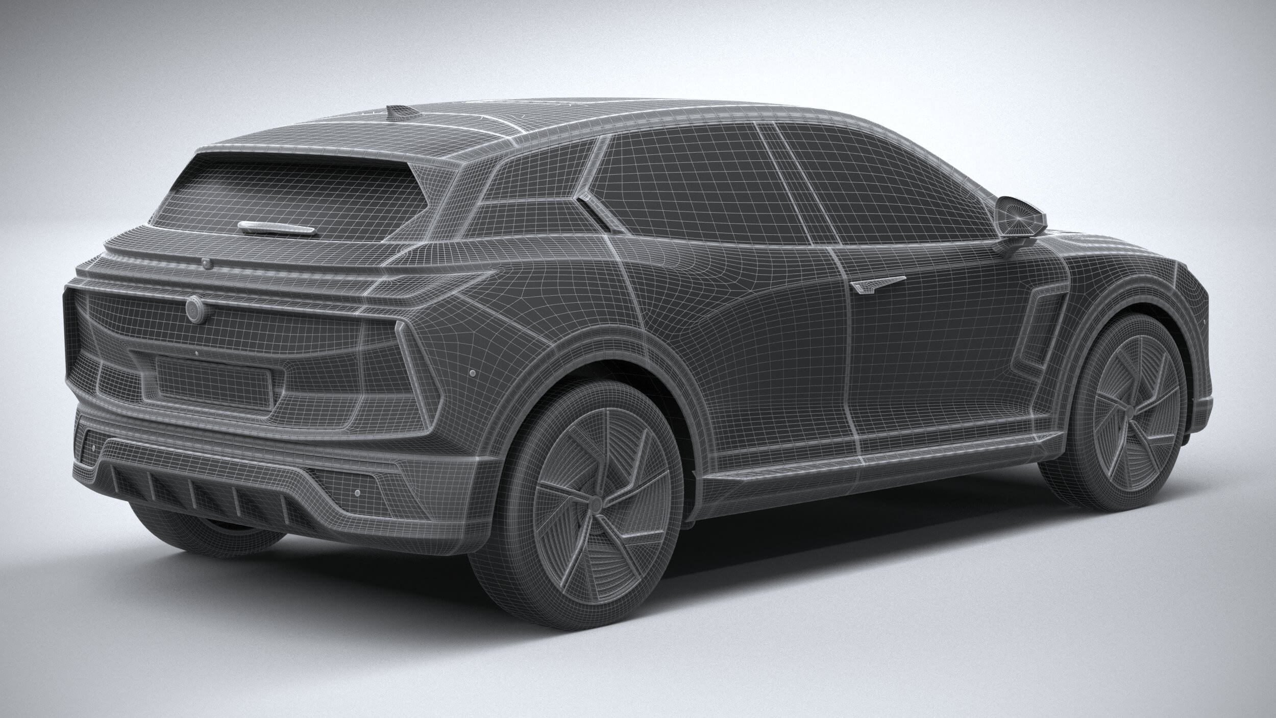 Generic SUV V1 2023 - 3D Model by SQUIR