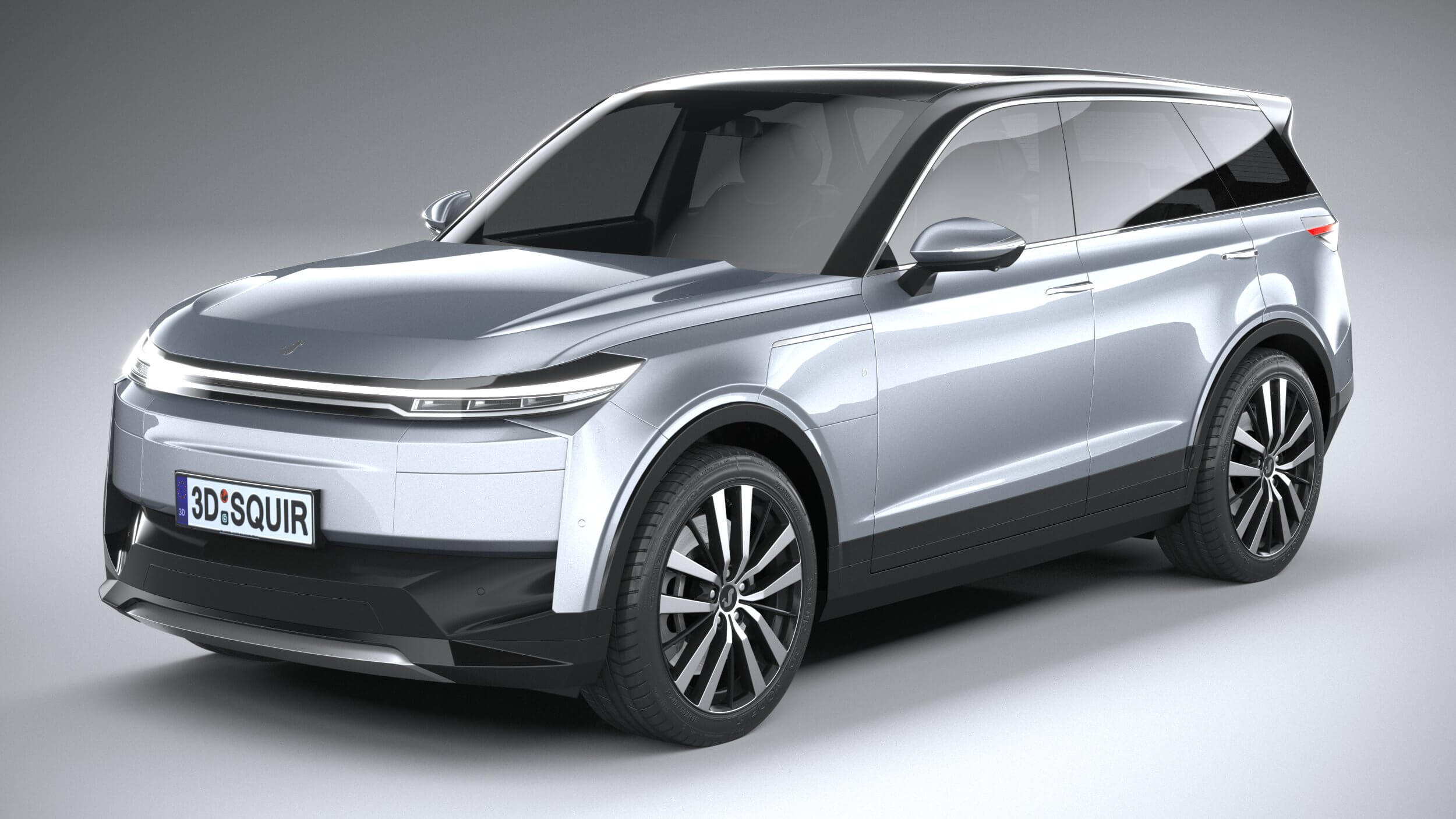 Generic SUV V1 2025 - 3D Model by SQUIR