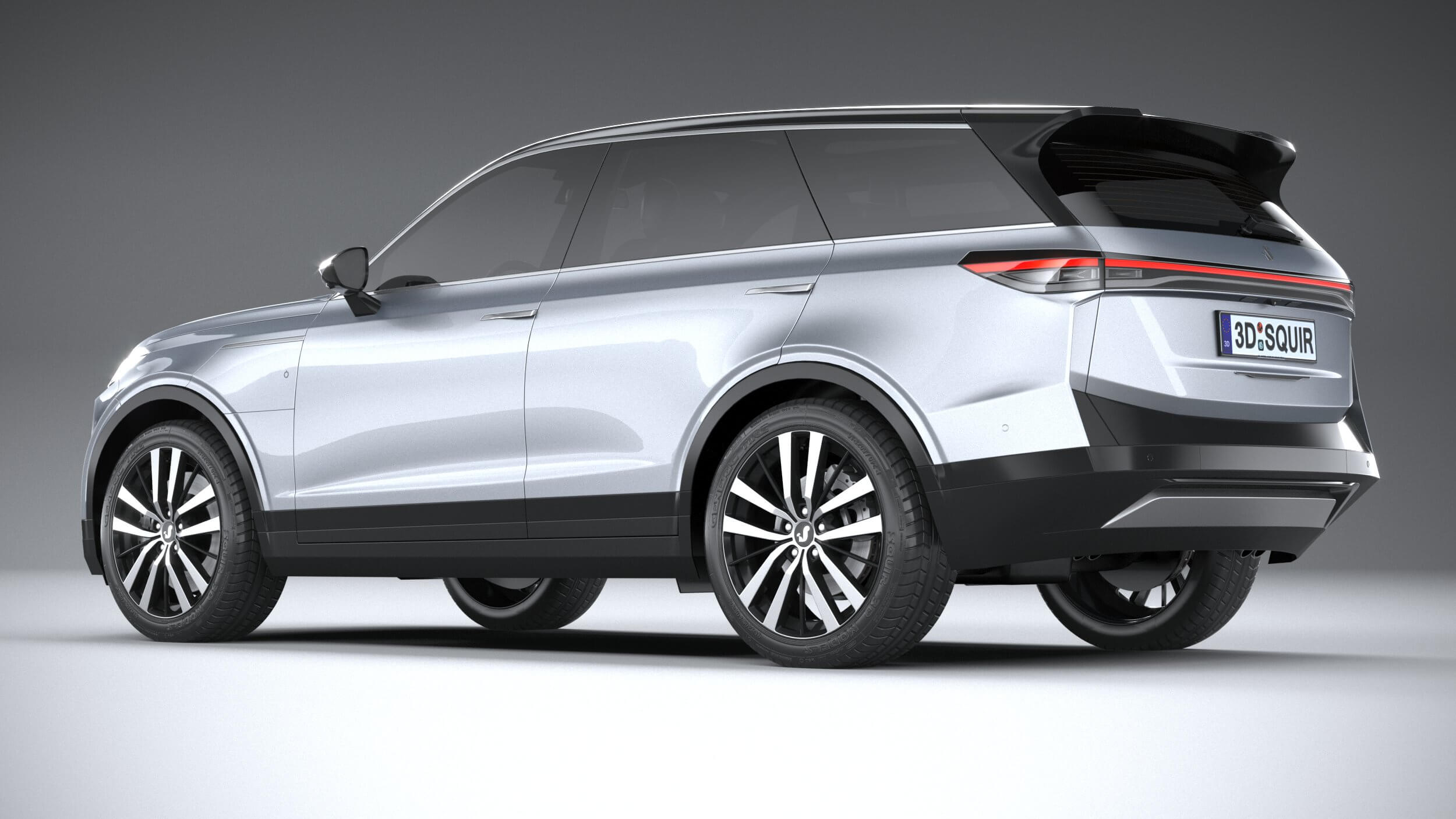 Generic SUV V1 2025 - 3D Model by SQUIR