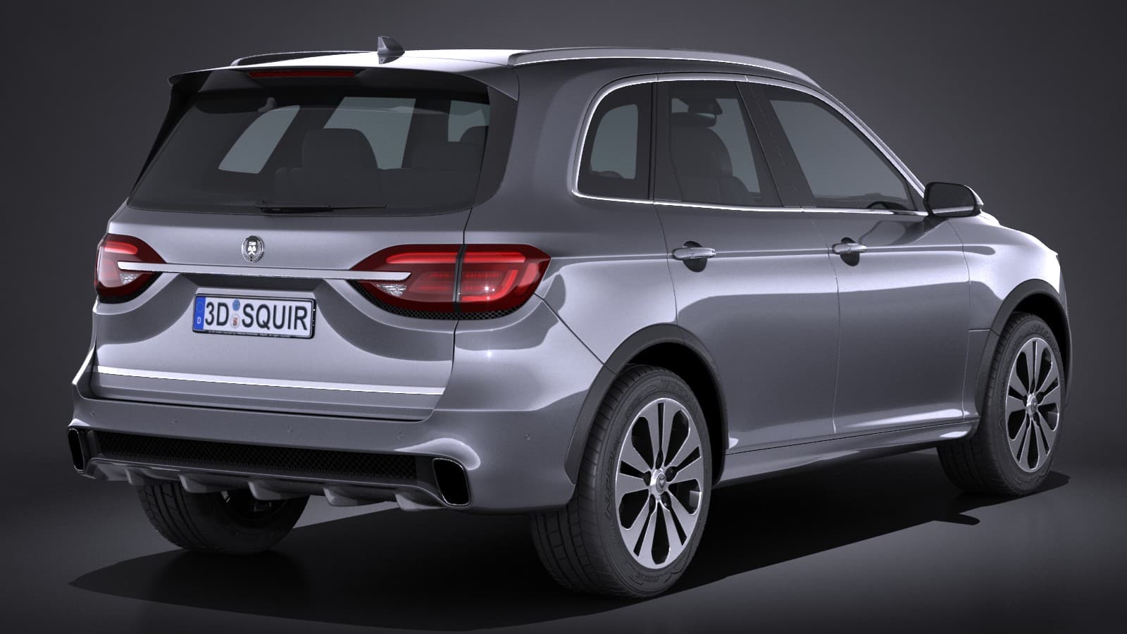 Generic SUV V2 2016 - 3D Model by SQUIR