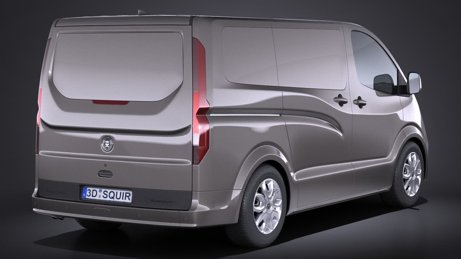 Generic Van 2016 - 3D Model by SQUIR