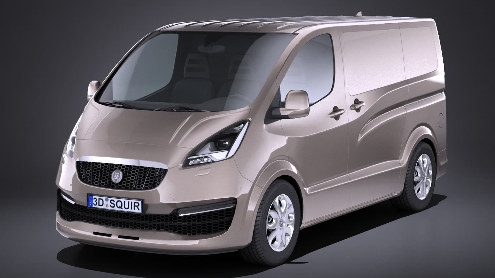Generic Van 2016 - 3D Model by SQUIR