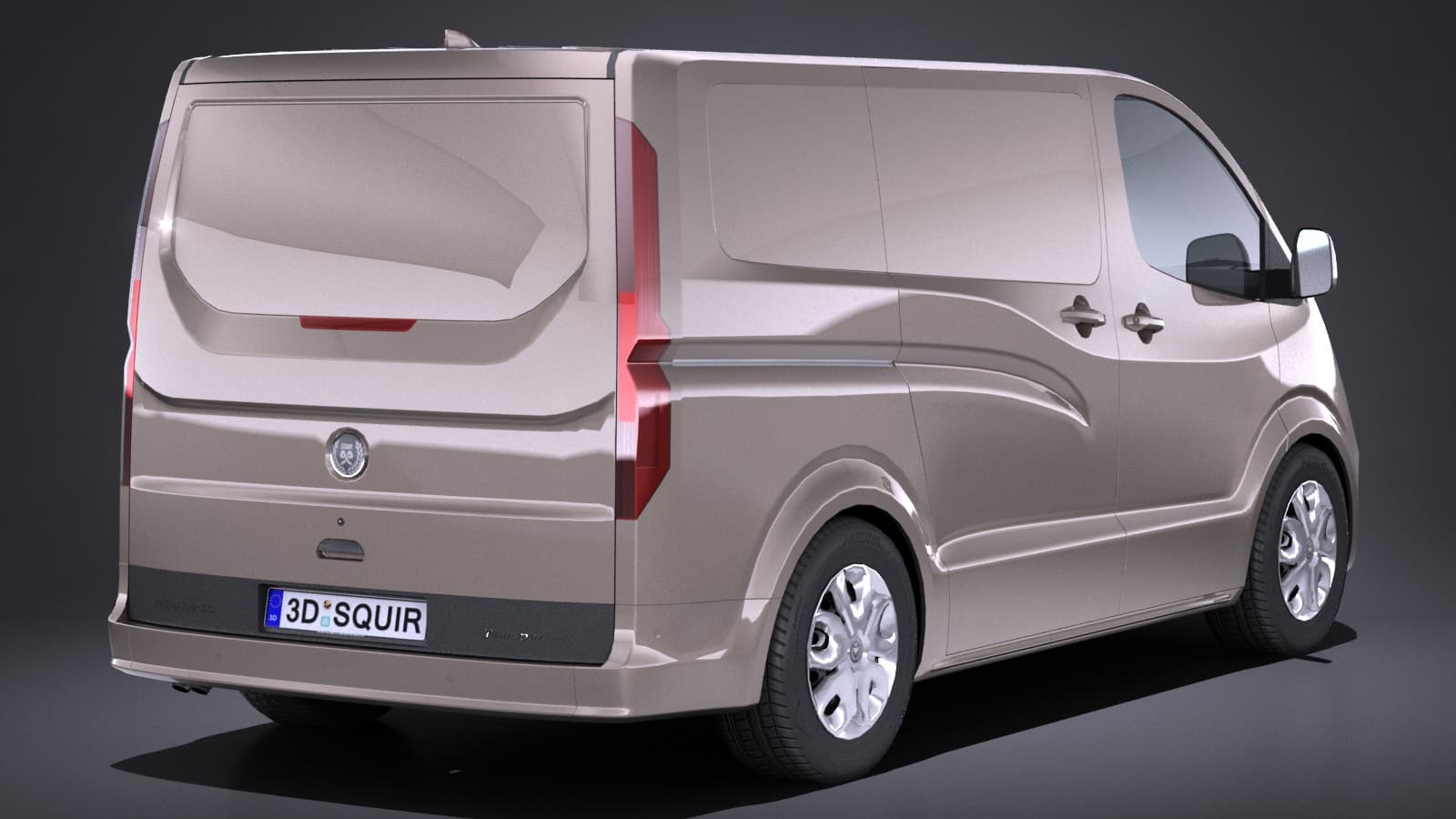 Generic Van 2016 - 3D Model by SQUIR
