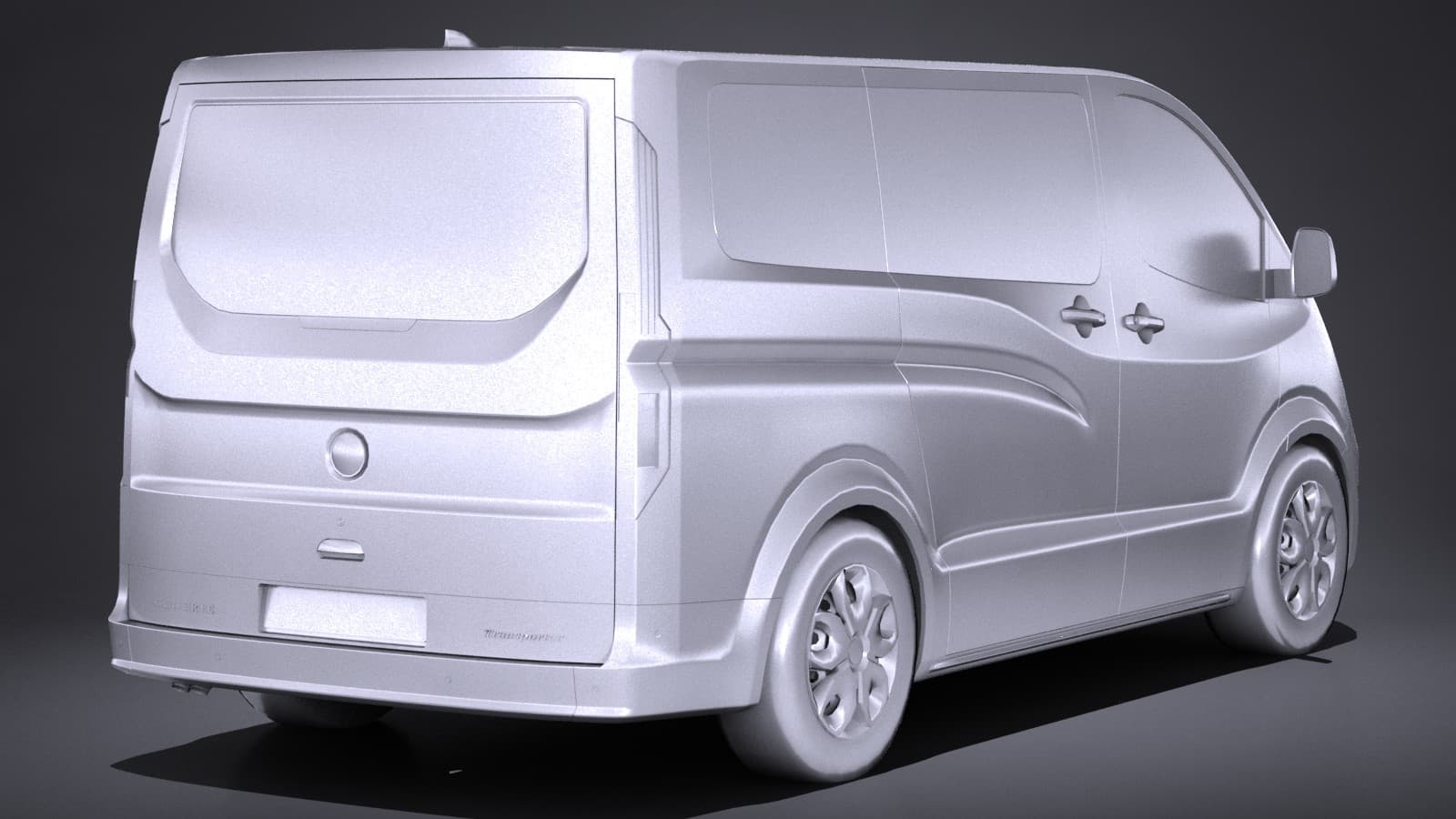 Generic Van 2016 - 3D Model by SQUIR