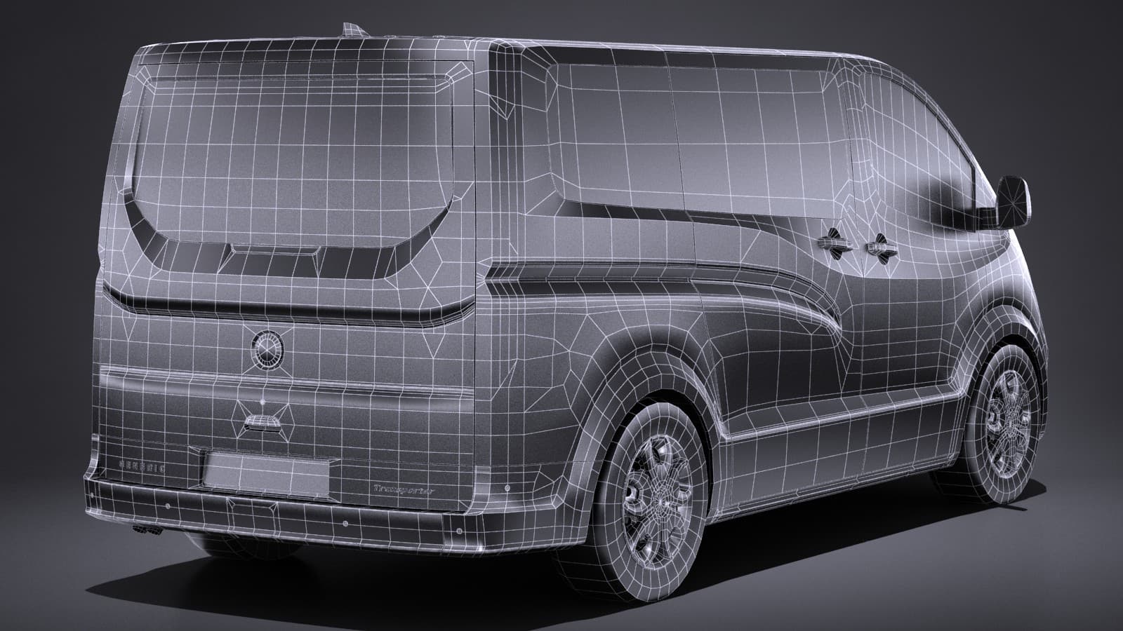 Generic Van 2016 - 3D Model by SQUIR