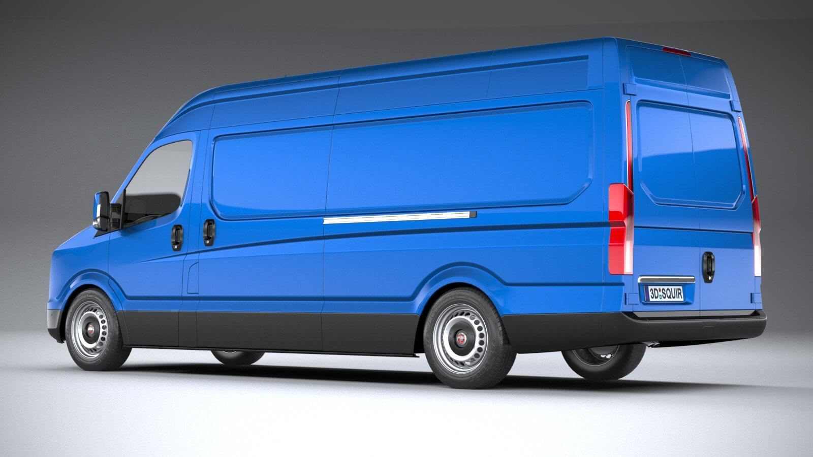 Generic Van Heavy 2020 - 3D Model by SQUIR