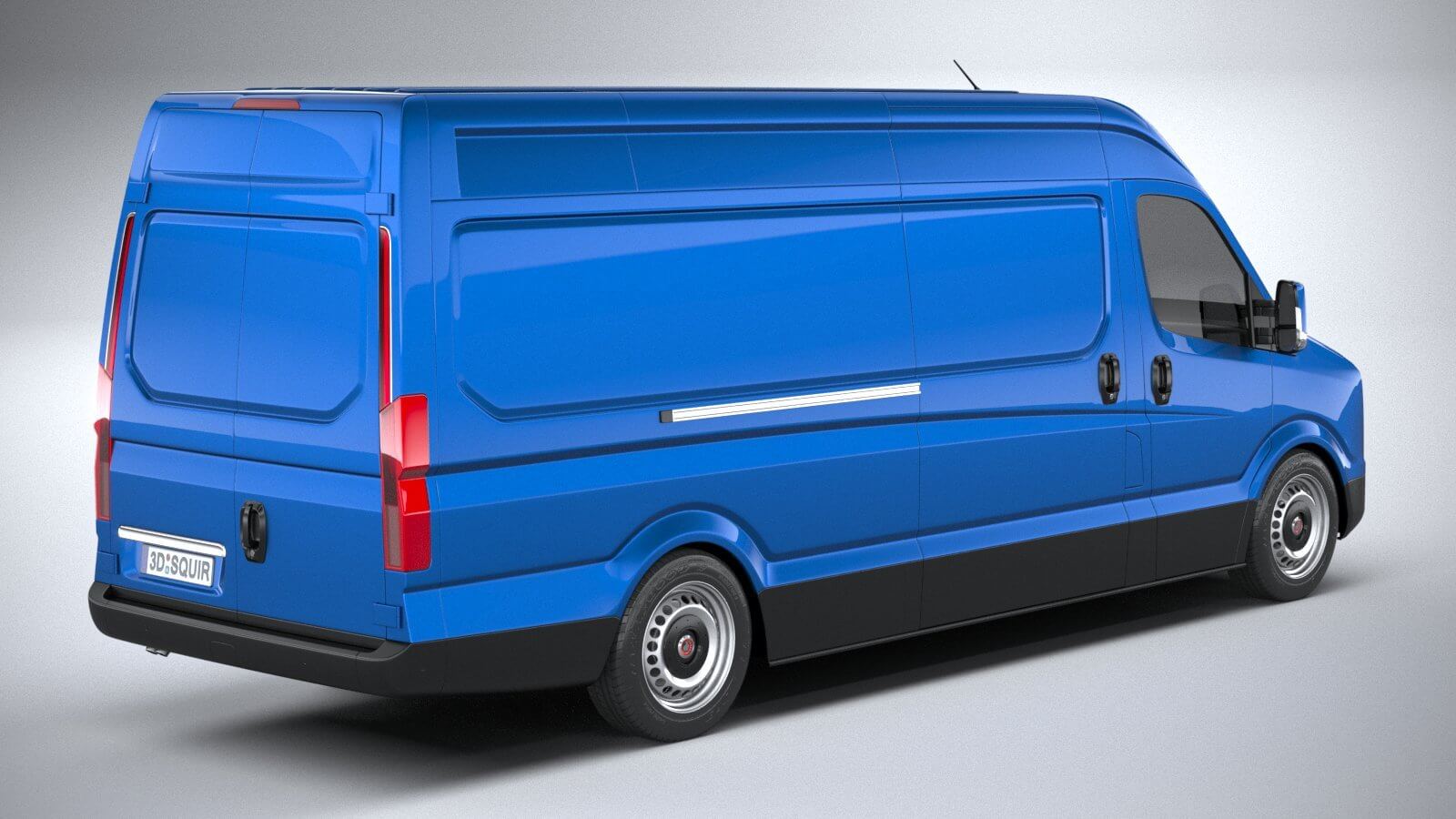 Generic Van Heavy 2020 - 3D Model by SQUIR