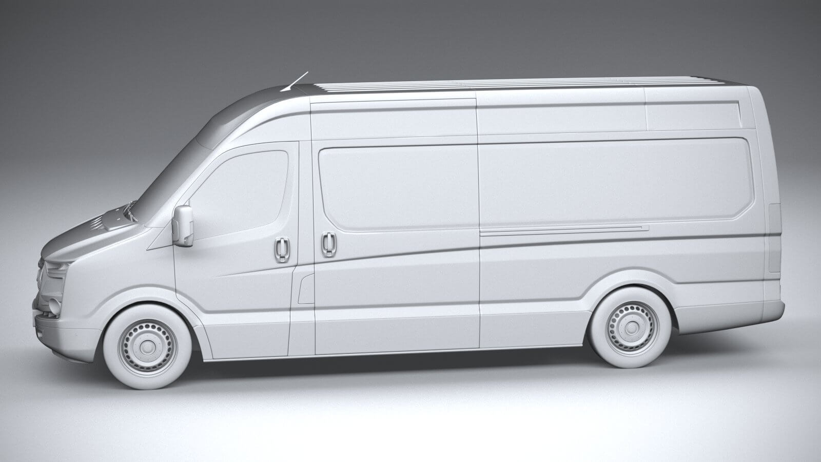 Generic Van Heavy 2020 - 3D Model by SQUIR
