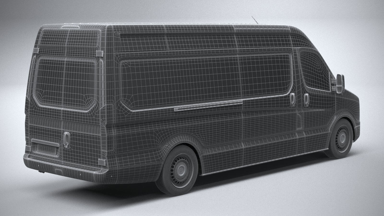 Generic Van Heavy 2020 - 3D Model by SQUIR