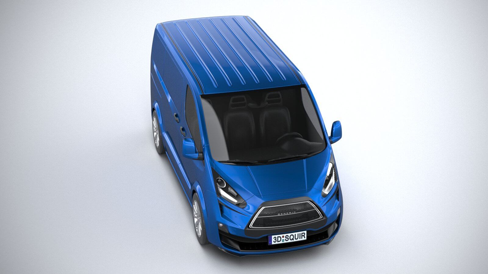 Generic Van Medium 2020 - 3D Model by SQUIR
