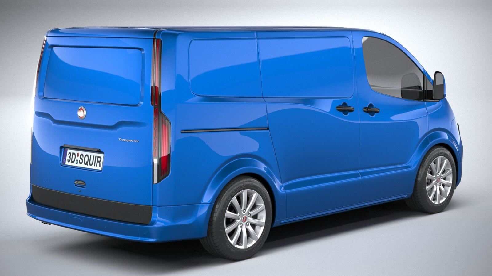 Generic Van Medium 2020 - 3D Model by SQUIR