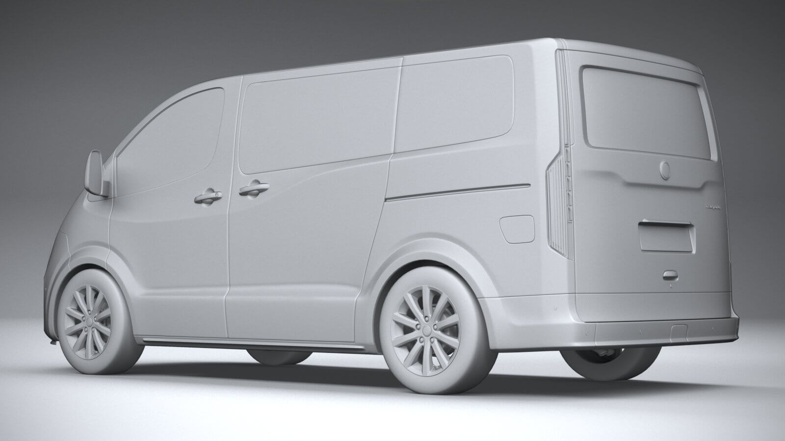 Generic Van Medium 2020 - 3D Model by SQUIR