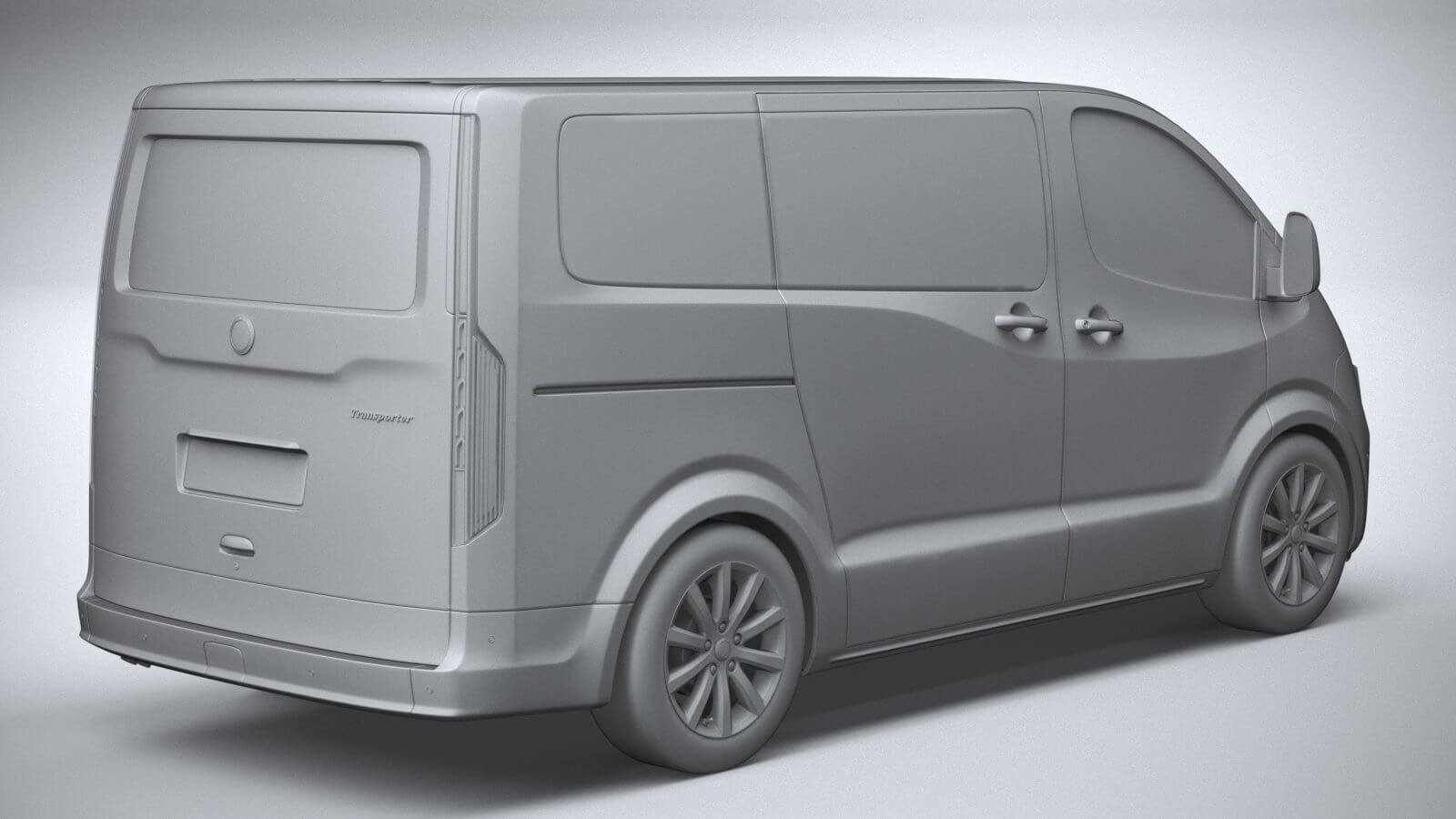 Generic Van Medium 2020 - 3D Model by SQUIR