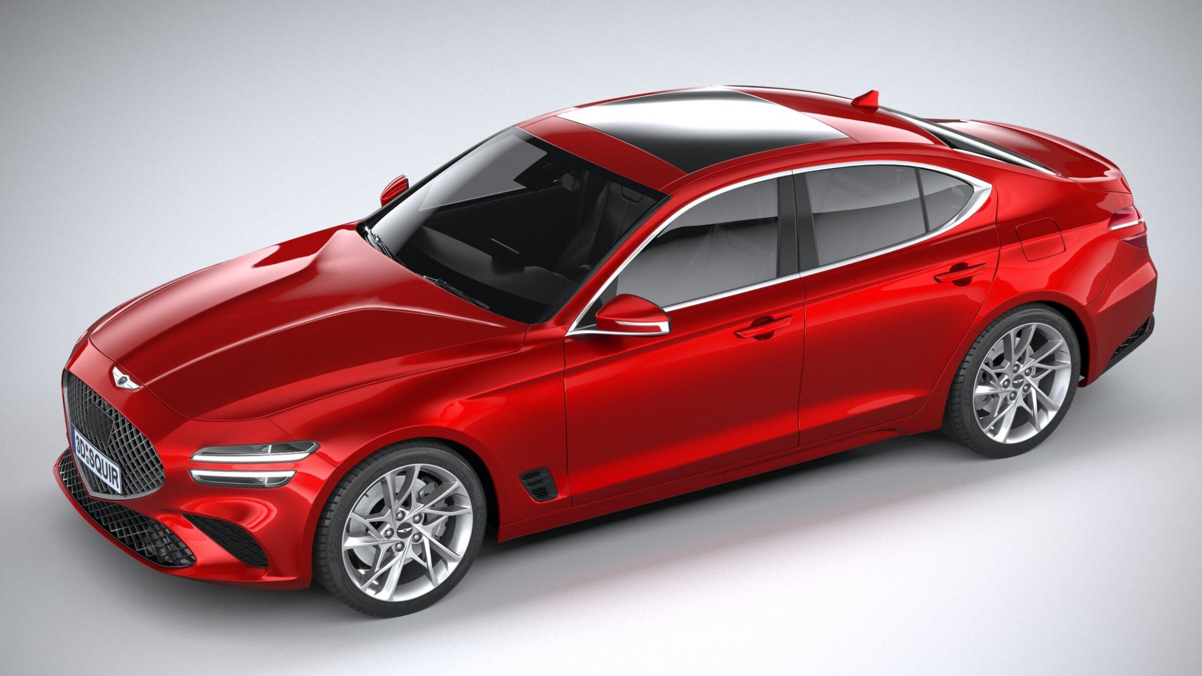 Genesis G70 2022 - 3D Model by SQUIR