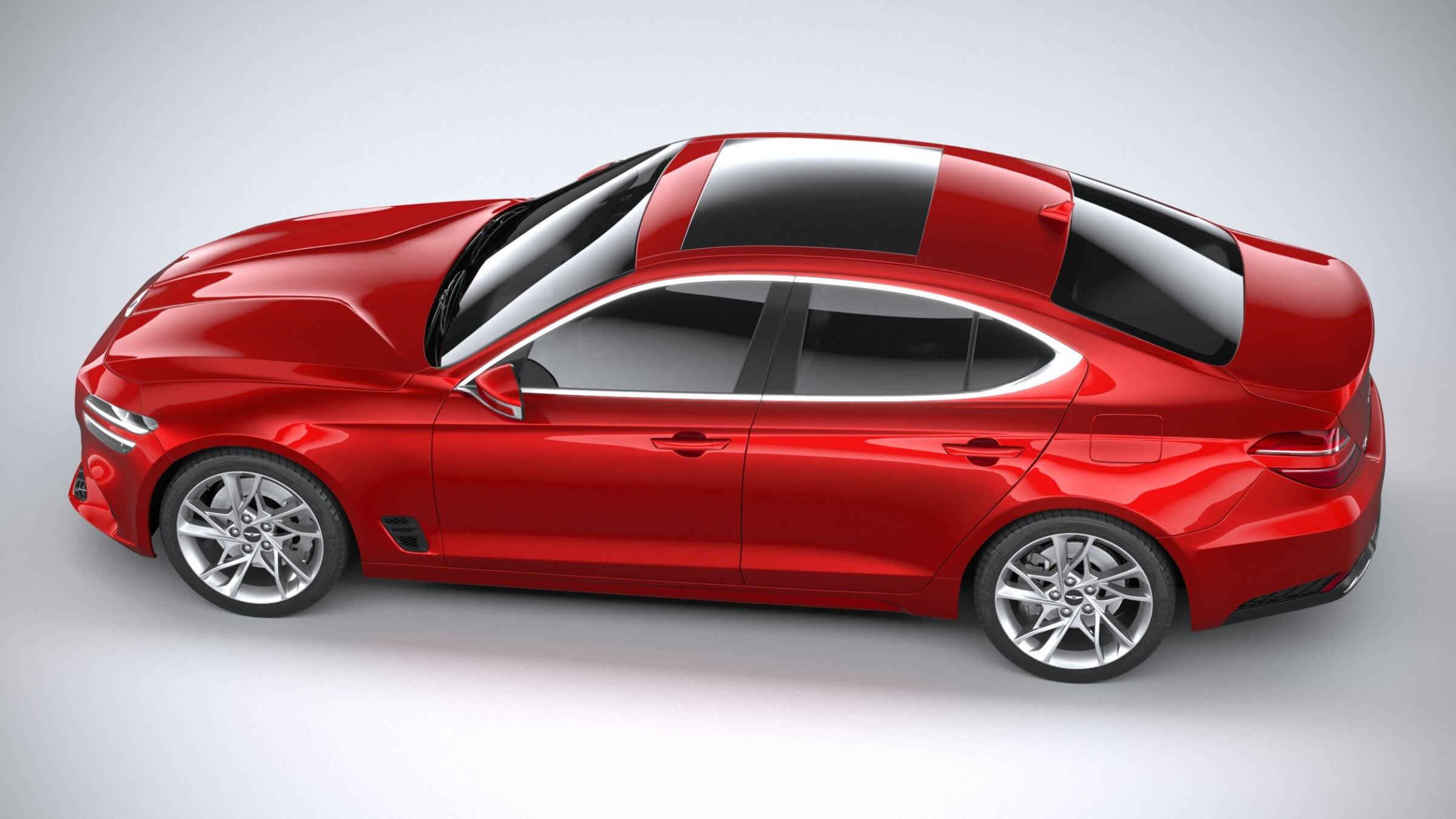Genesis G70 2022 - 3D Model by SQUIR