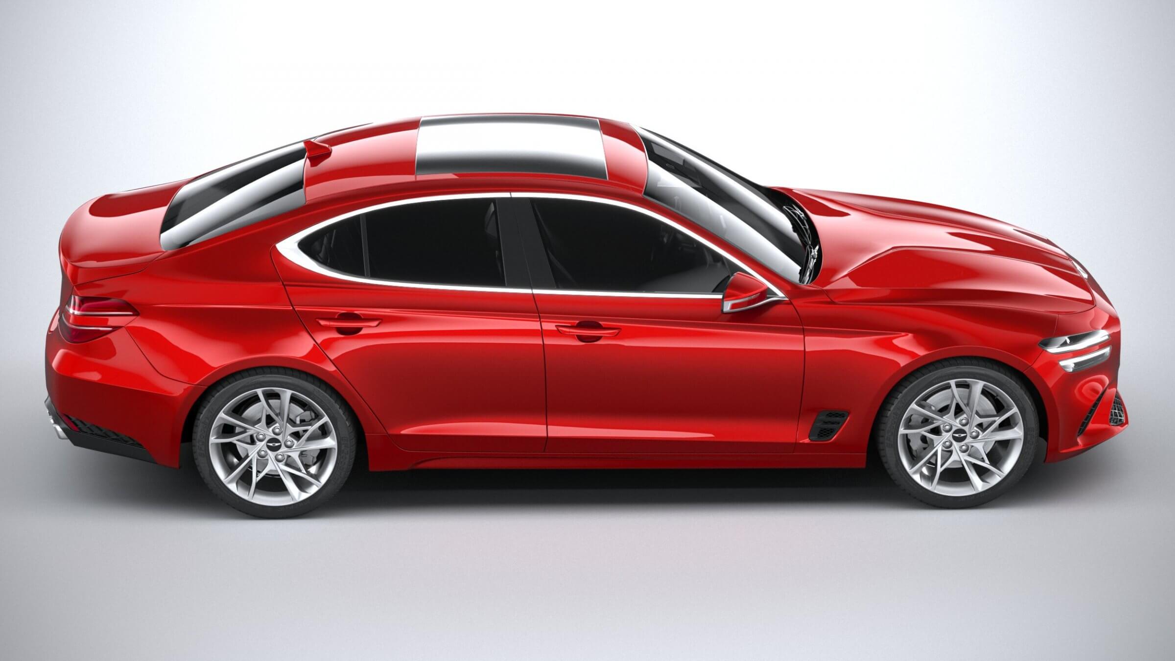 Genesis G70 2022 - 3D Model by SQUIR
