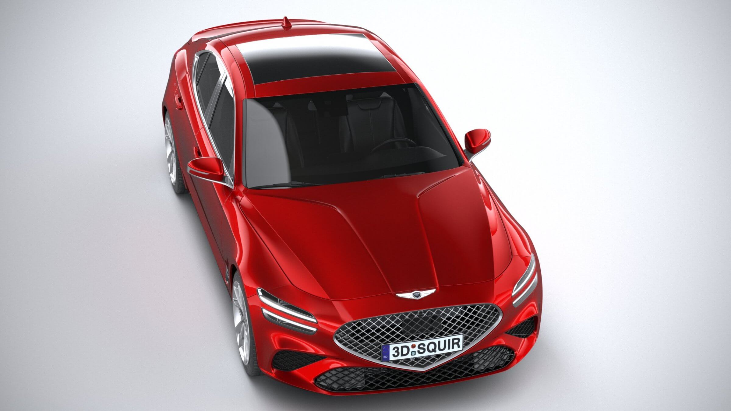Genesis G70 2022 - 3D Model by SQUIR