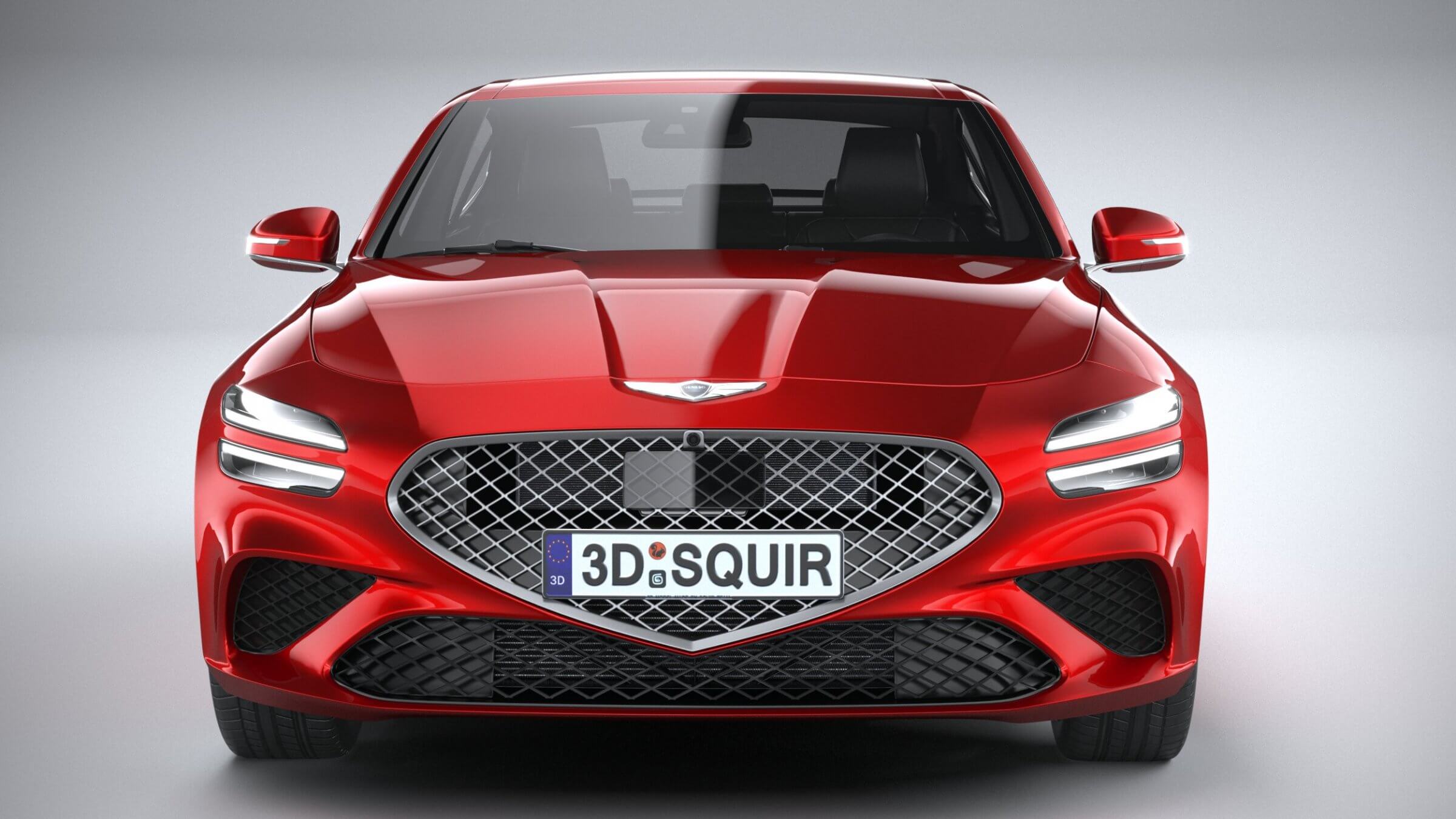 Genesis G70 2022 - 3D Model by SQUIR