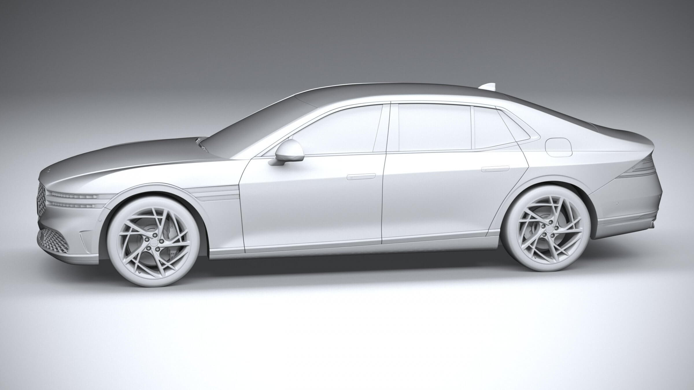 Genesis G90 2023 - 3D Model by SQUIR