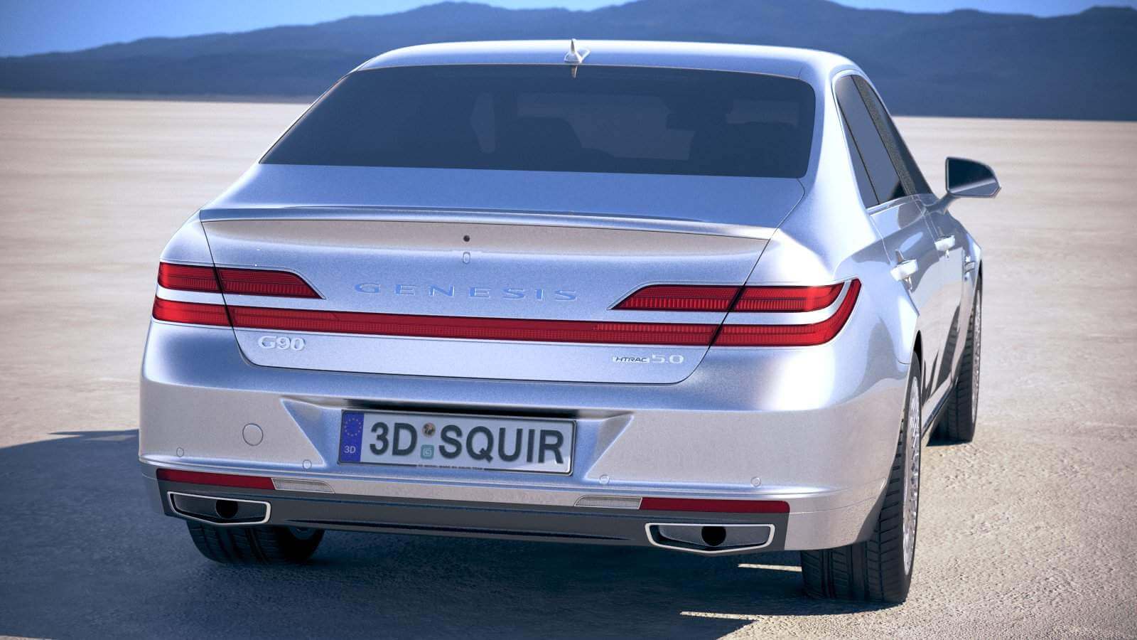 Genesis G90L 2019 - 3D Model by SQUIR