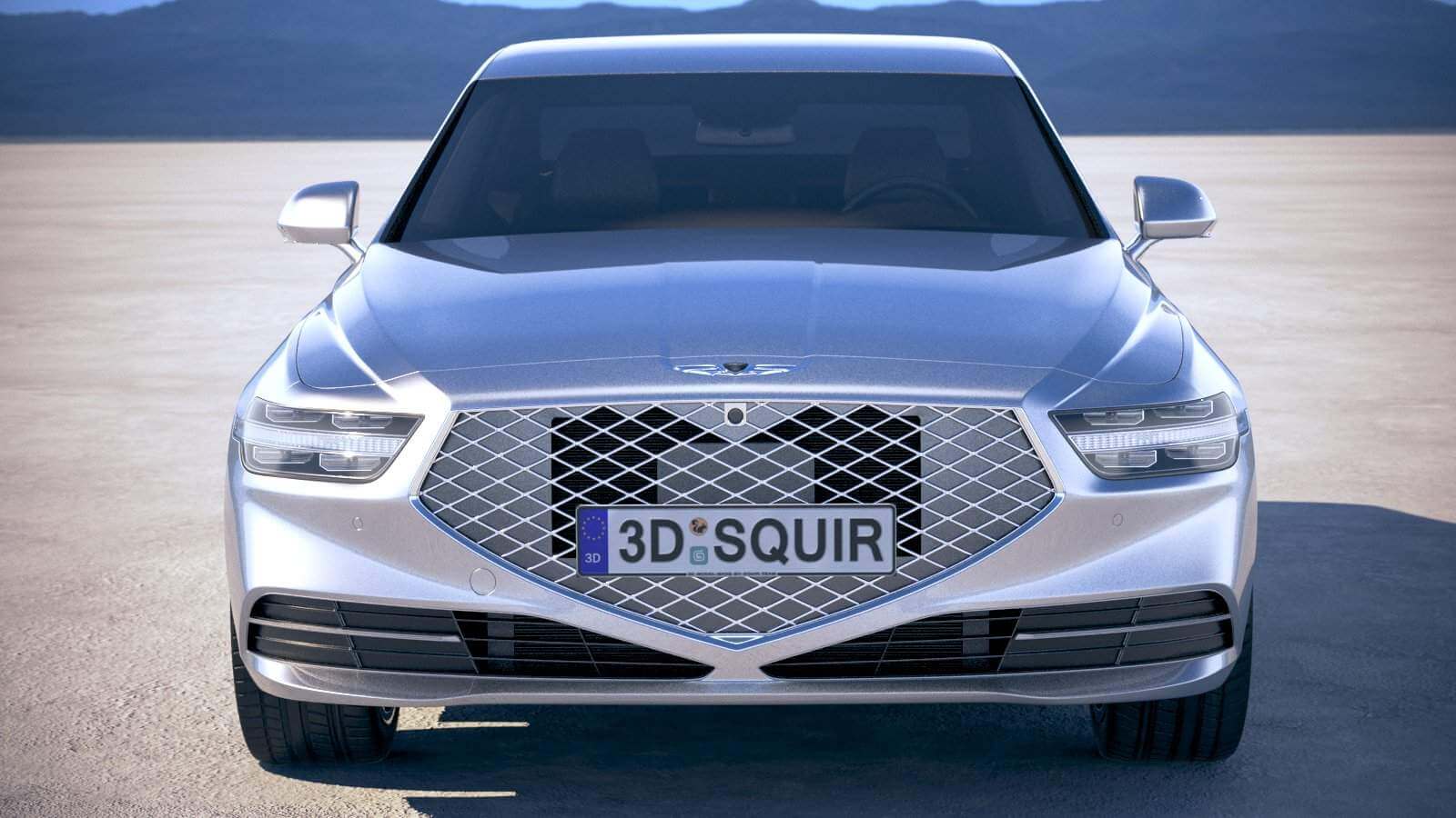 Genesis G90L 2019 - 3D Model by SQUIR