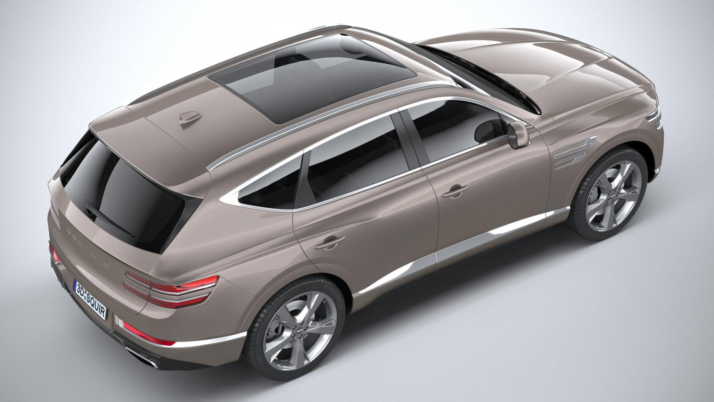 Genesis GV80 2021 - 3D Model by SQUIR