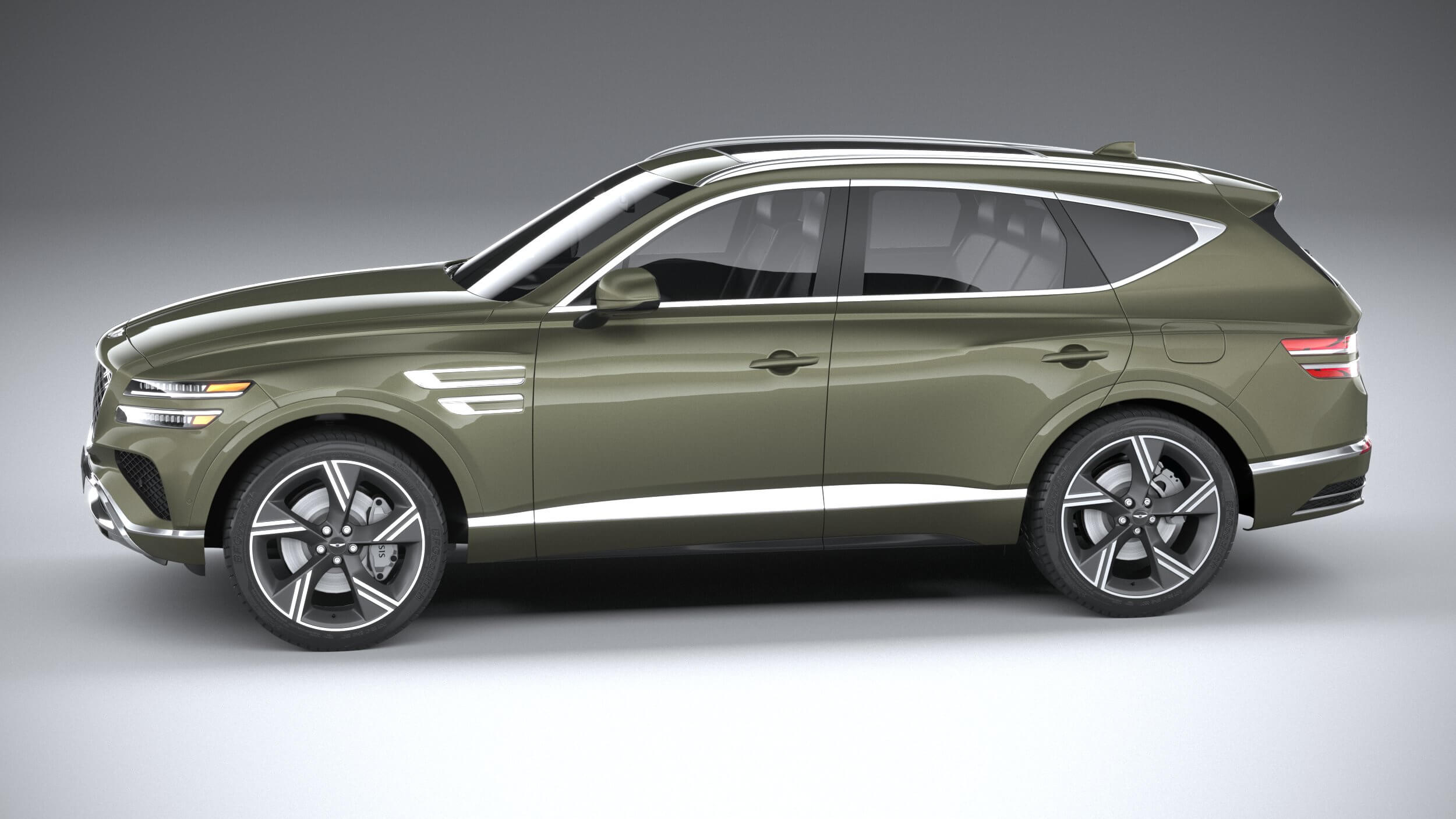 Genesis GV80 2025 - 3D Model by SQUIR