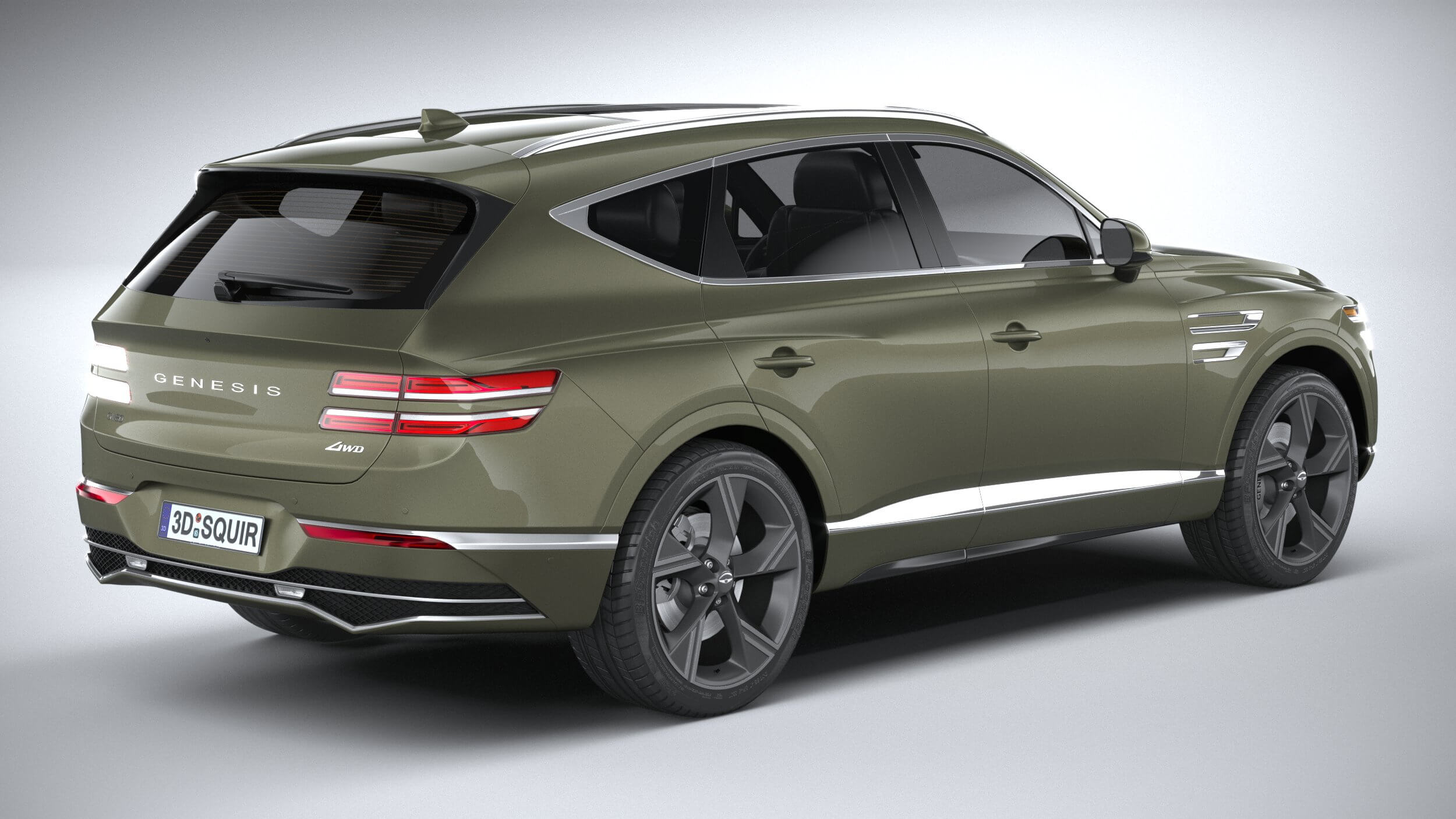 Genesis GV80 2025 - 3D Model by SQUIR