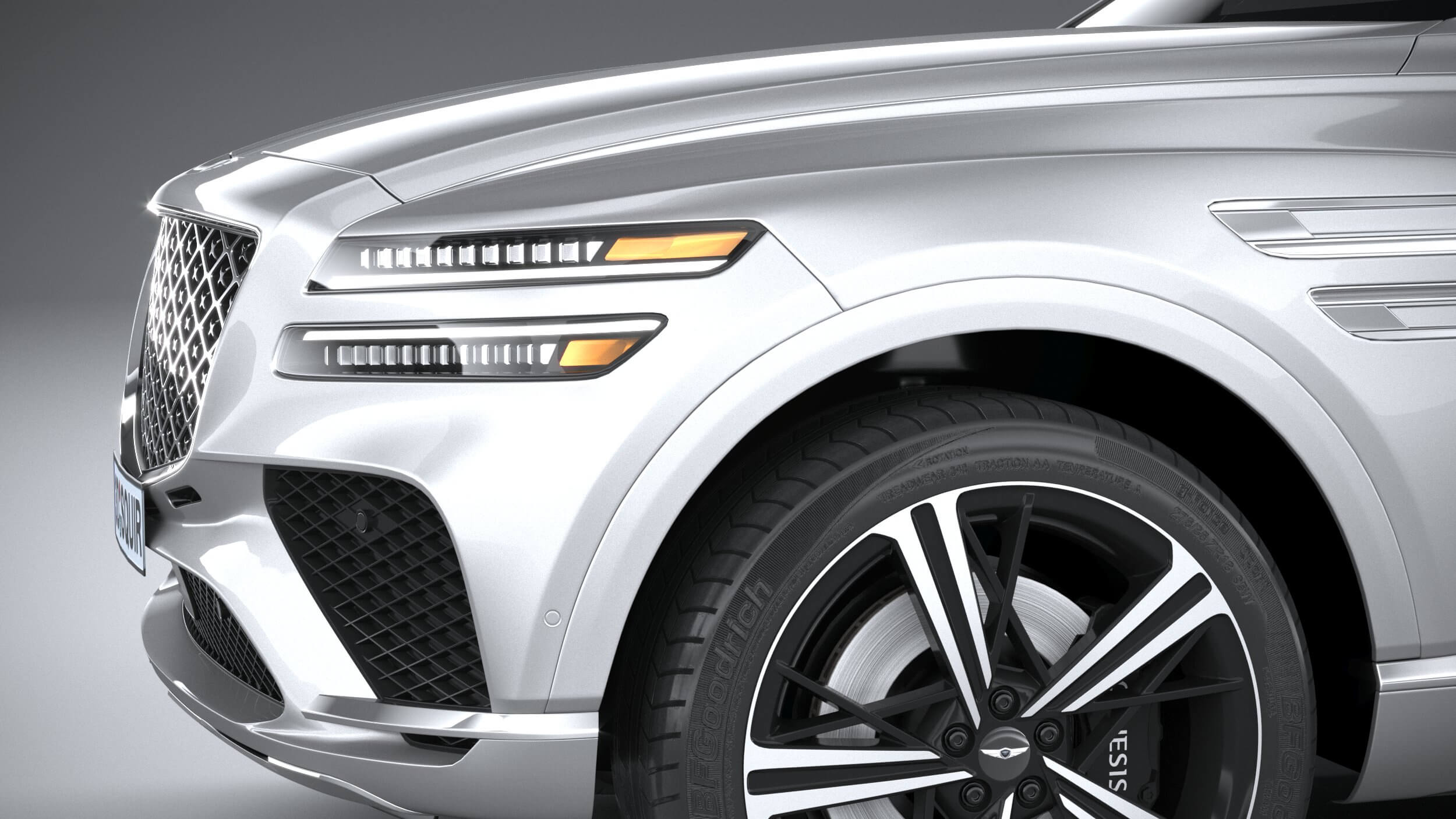 Genesis GV80 Coupe 2025 - 3D Model by SQUIR