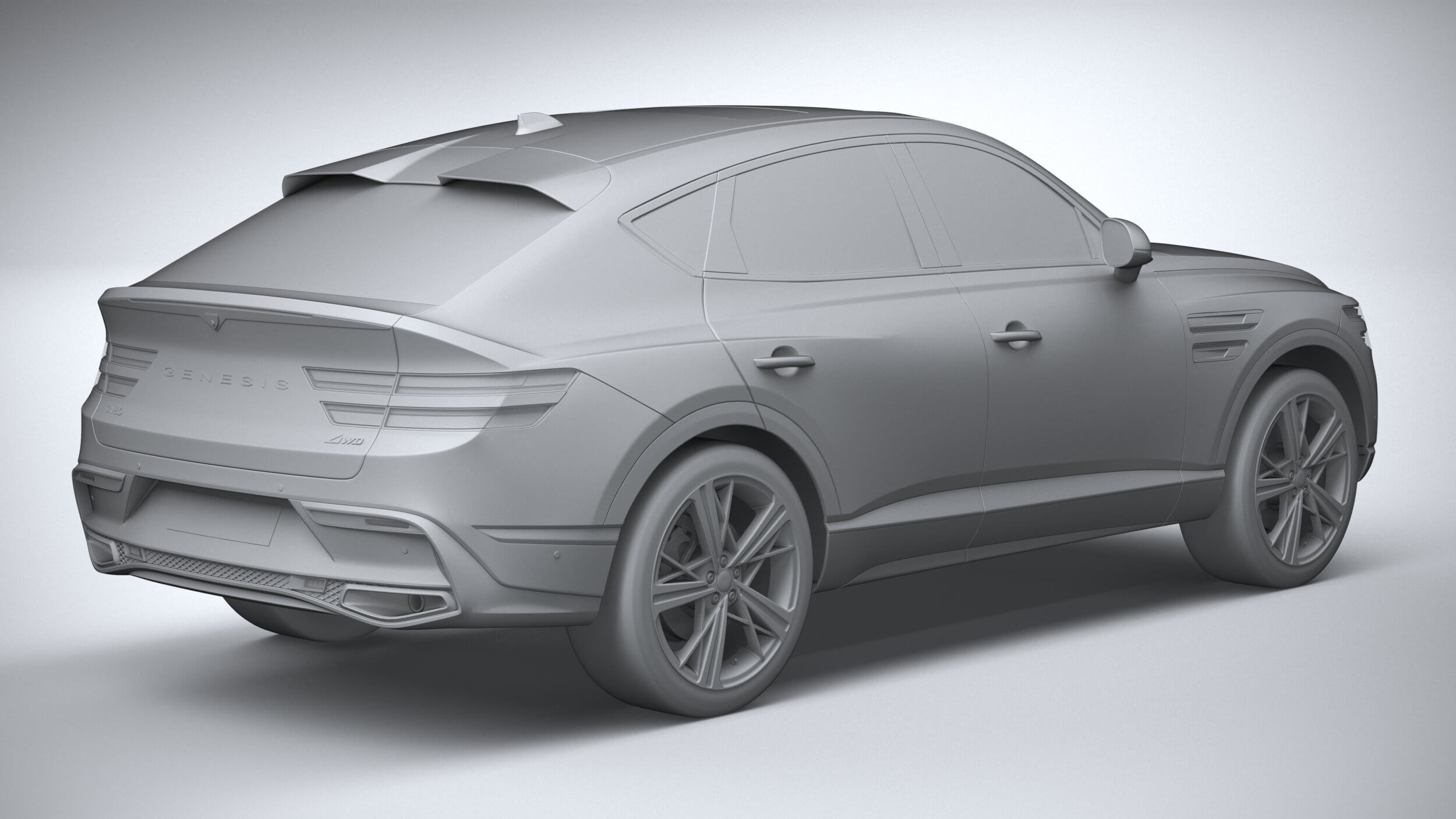 Genesis GV80 Coupe 2025 - 3D Model by SQUIR
