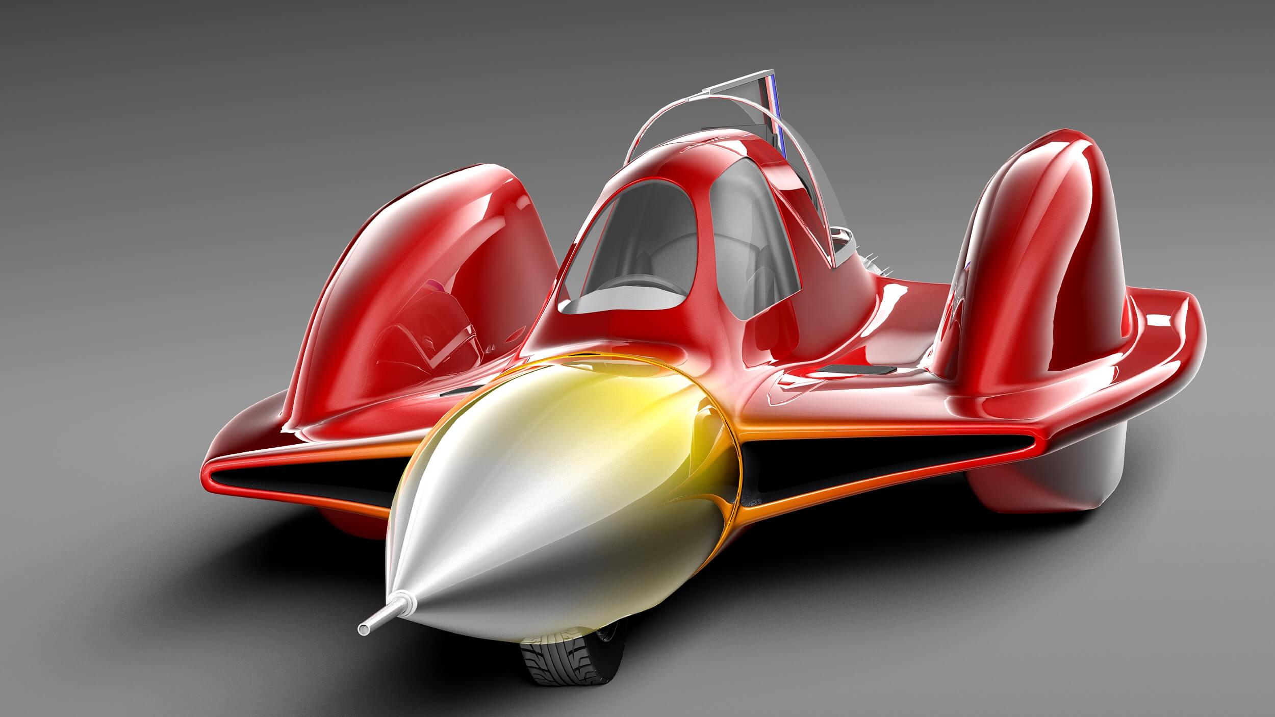 George Barris Turbo Sonic - Free 3D Model by SQUIR