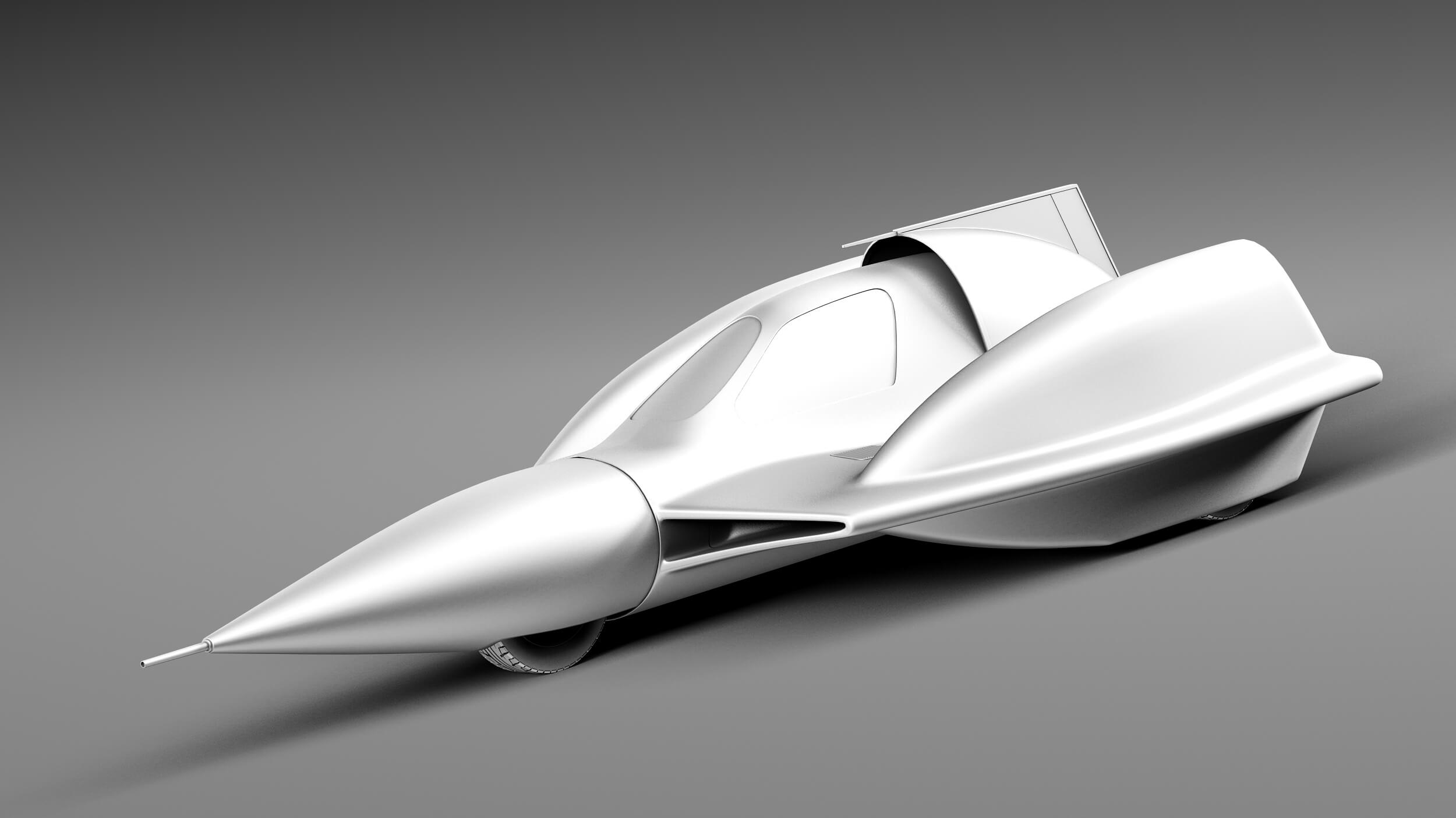 George Barris Turbo Sonic - Free 3D Model by SQUIR