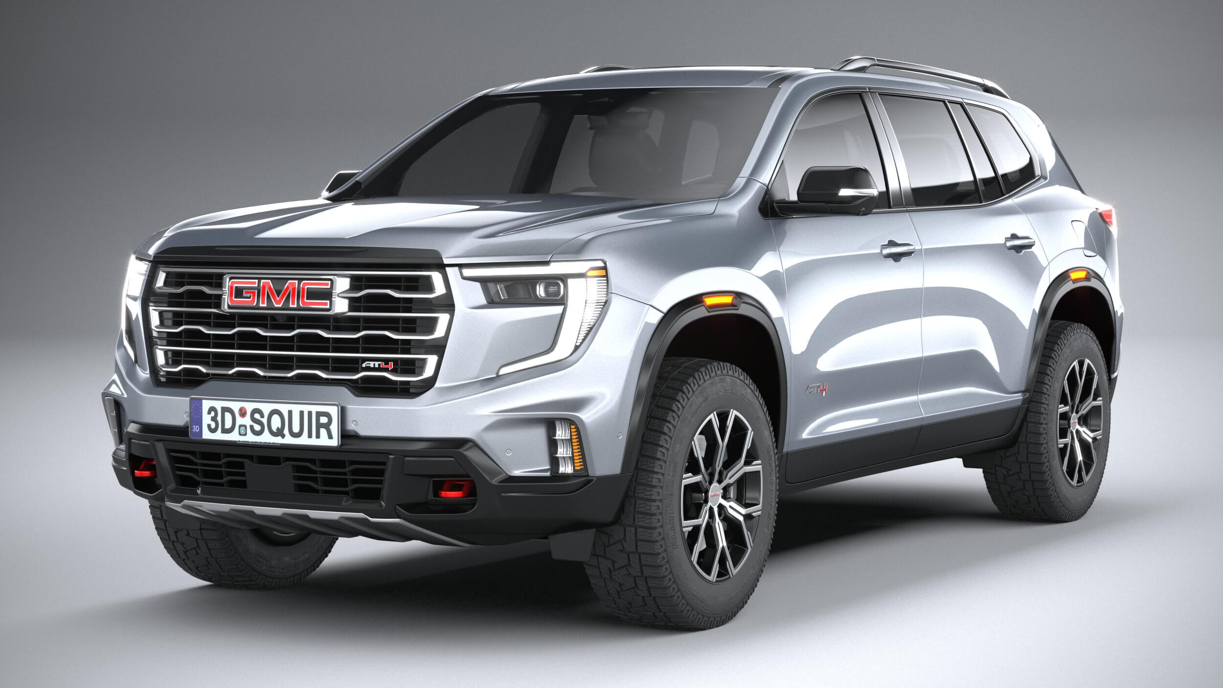 GMC Acadia 2024 - 3D Model by SQUIR