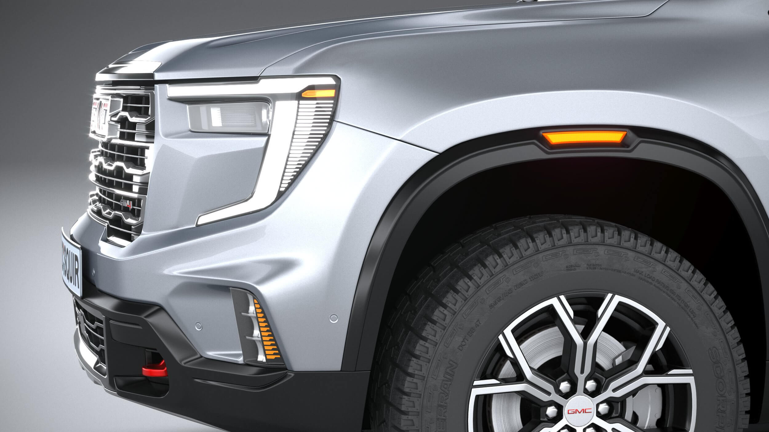 GMC Acadia 2024 - 3D Model by SQUIR