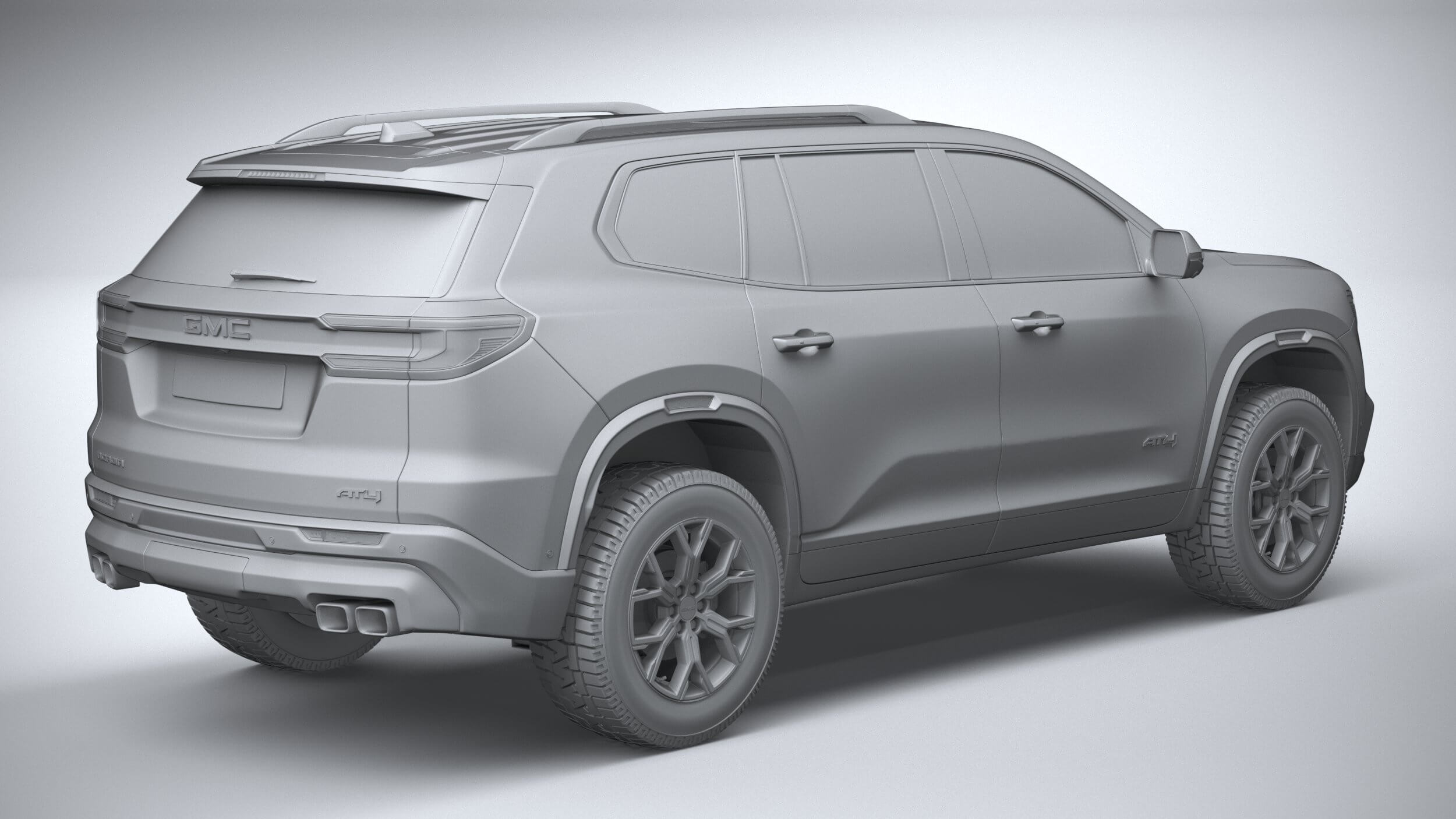GMC Acadia 2024 - 3D Model by SQUIR