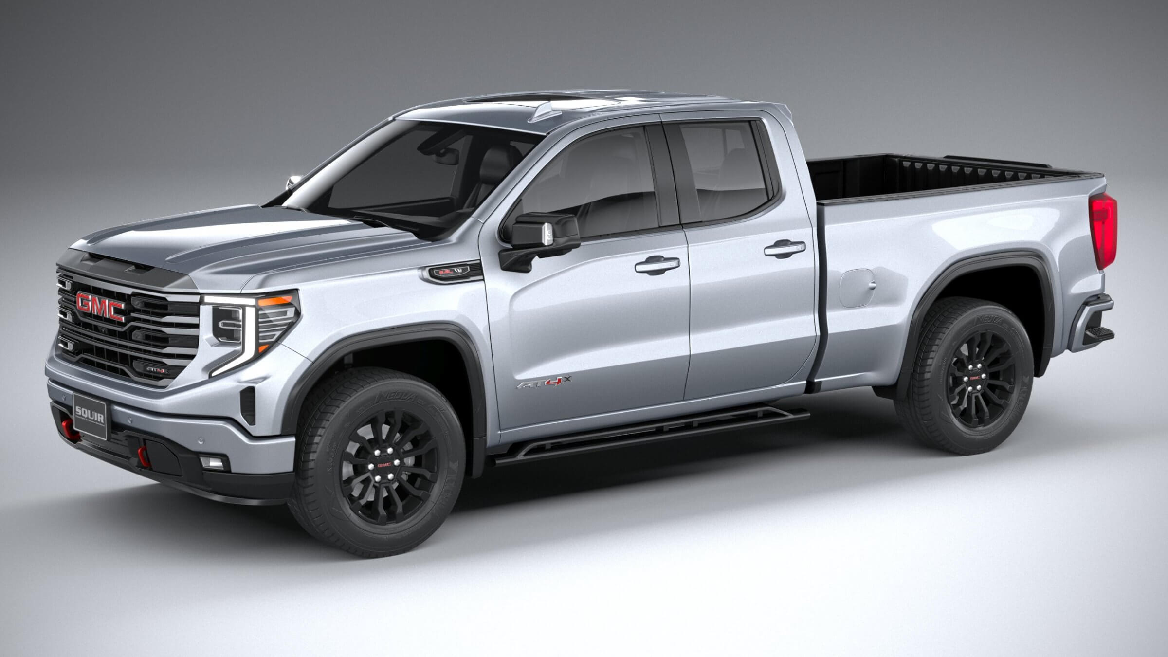 GMC Sierra AT4X Double Cab 2022 - 3D Model by SQUIR