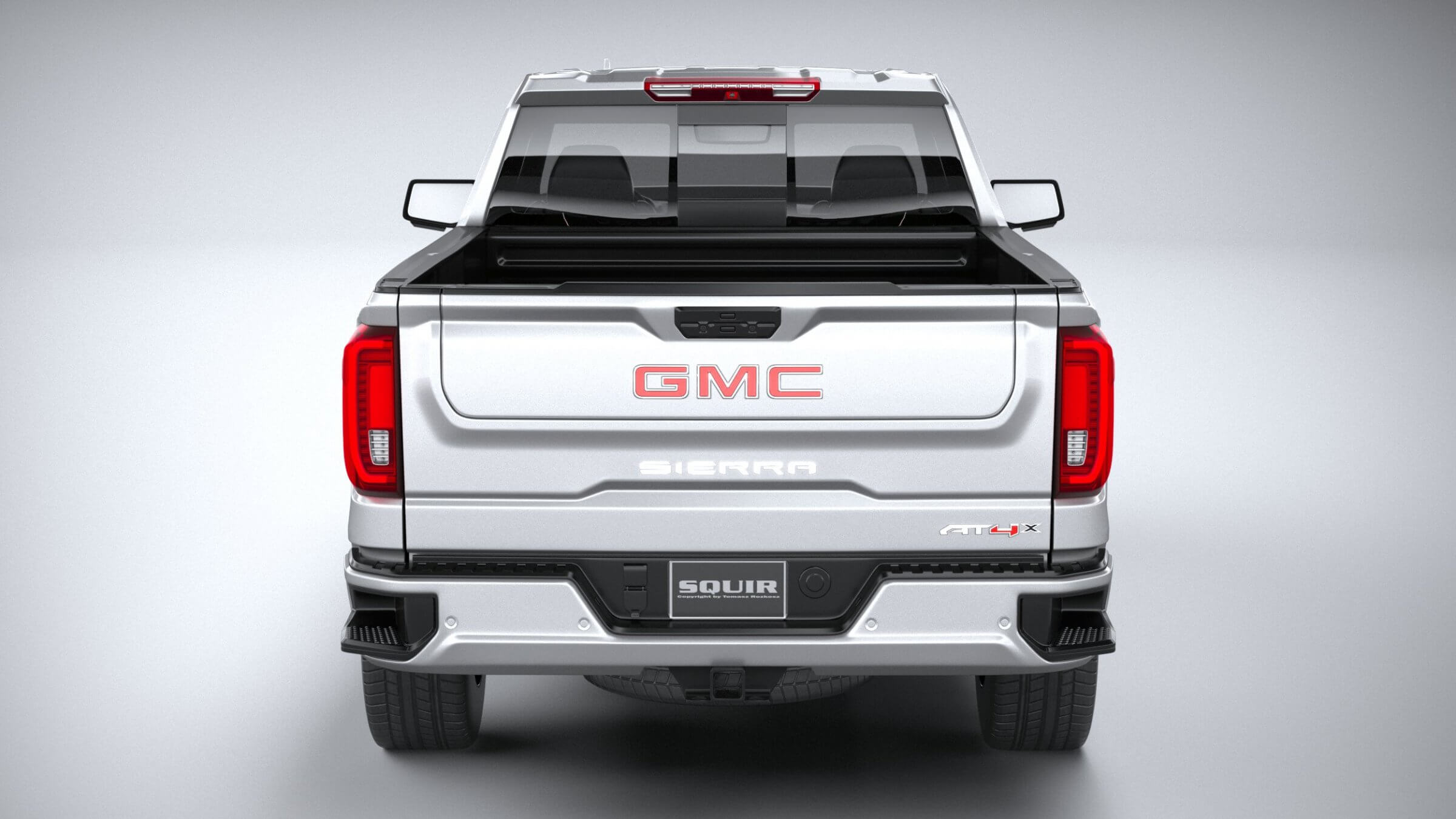 GMC Sierra AT4X Regular Cab 2022 - 3D Model by SQUIR