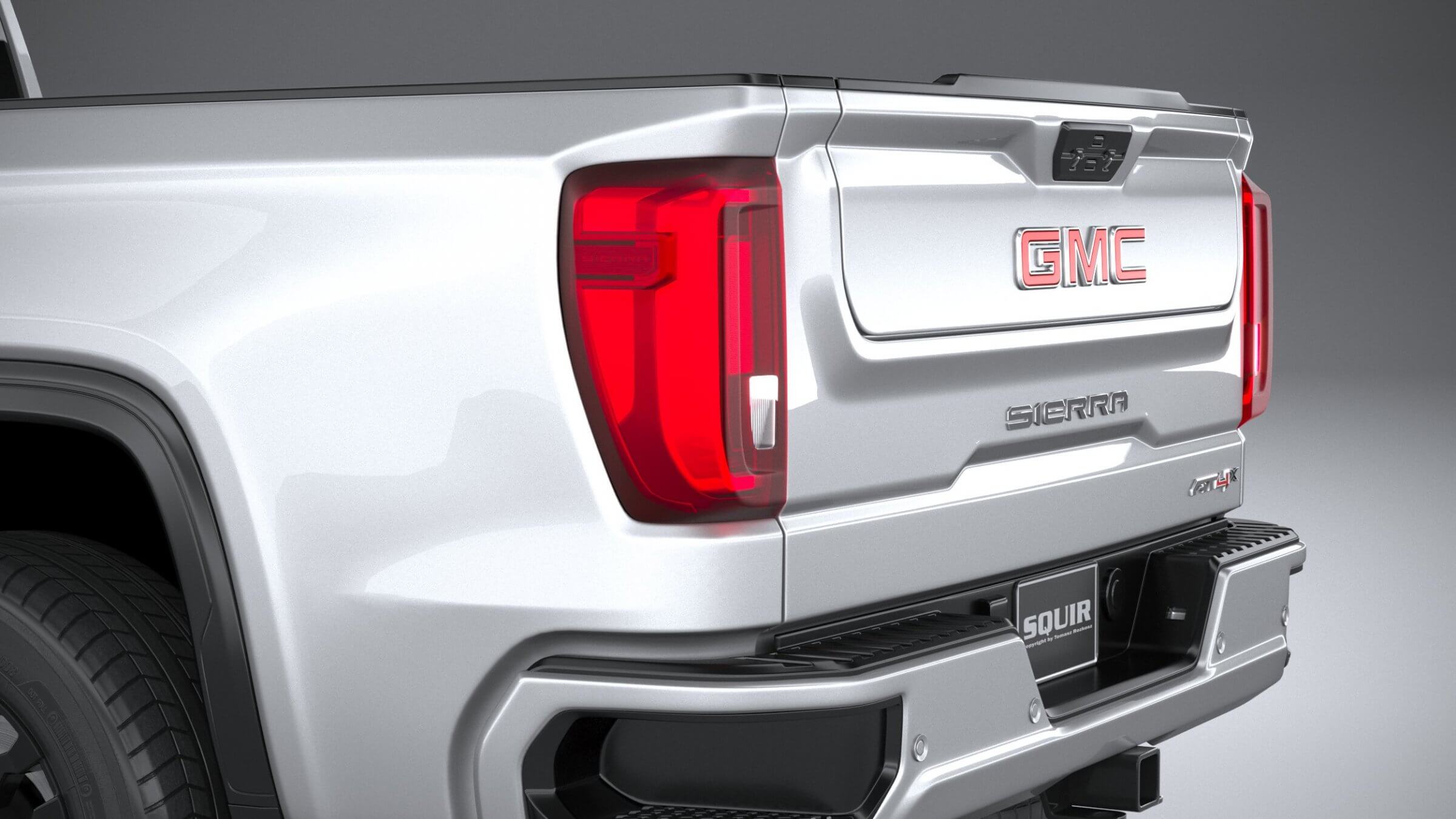 GMC Sierra AT4X Regular Cab 2022 - 3D Model by SQUIR