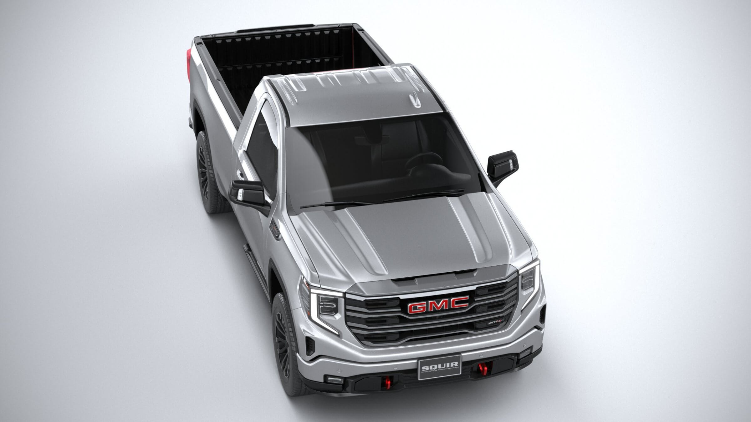 GMC Sierra AT4X Regular Cab 2022 - 3D Model by SQUIR
