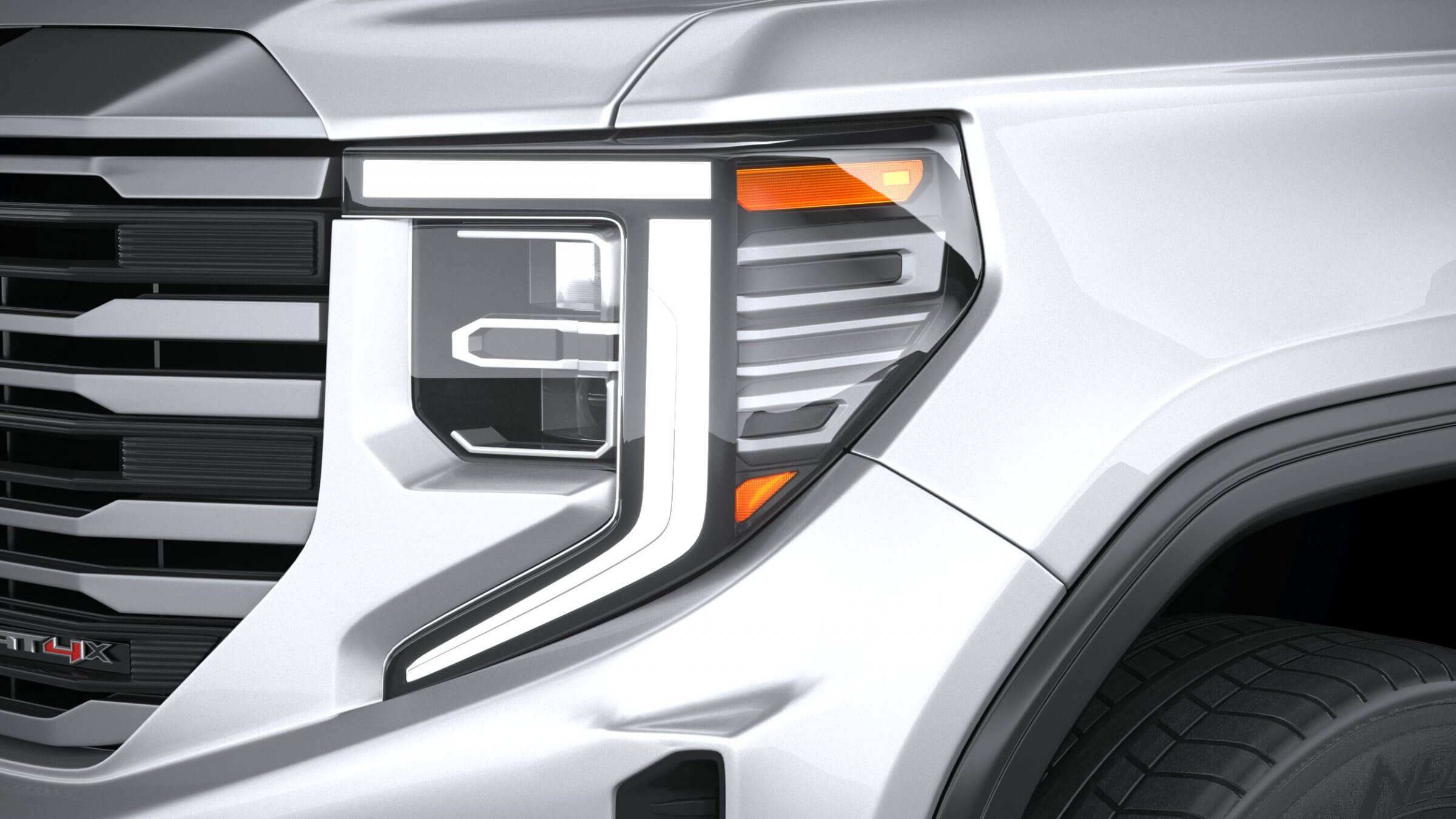 GMC Sierra AT4X Regular Cab 2022 - 3D Model by SQUIR