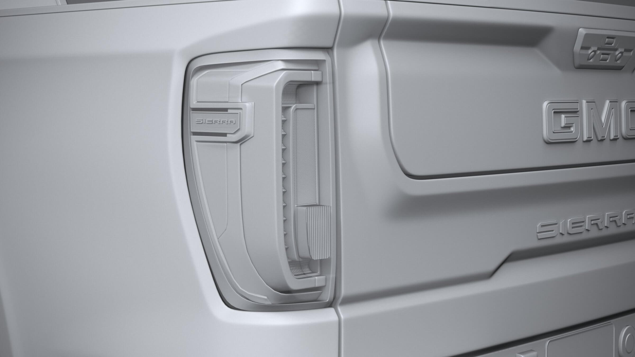 GMC Sierra AT4X Regular Cab 2022 - 3D Model by SQUIR