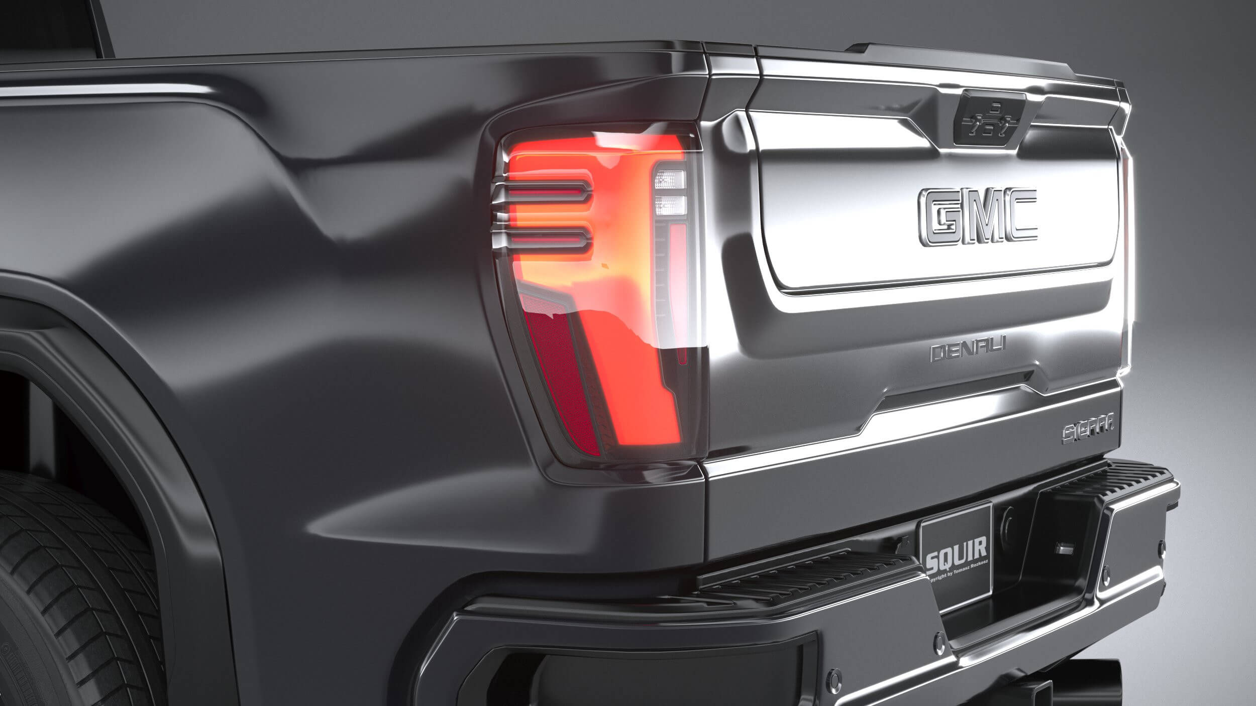 GMC Sierra Denali HD 2024 - 3D Model by SQUIR