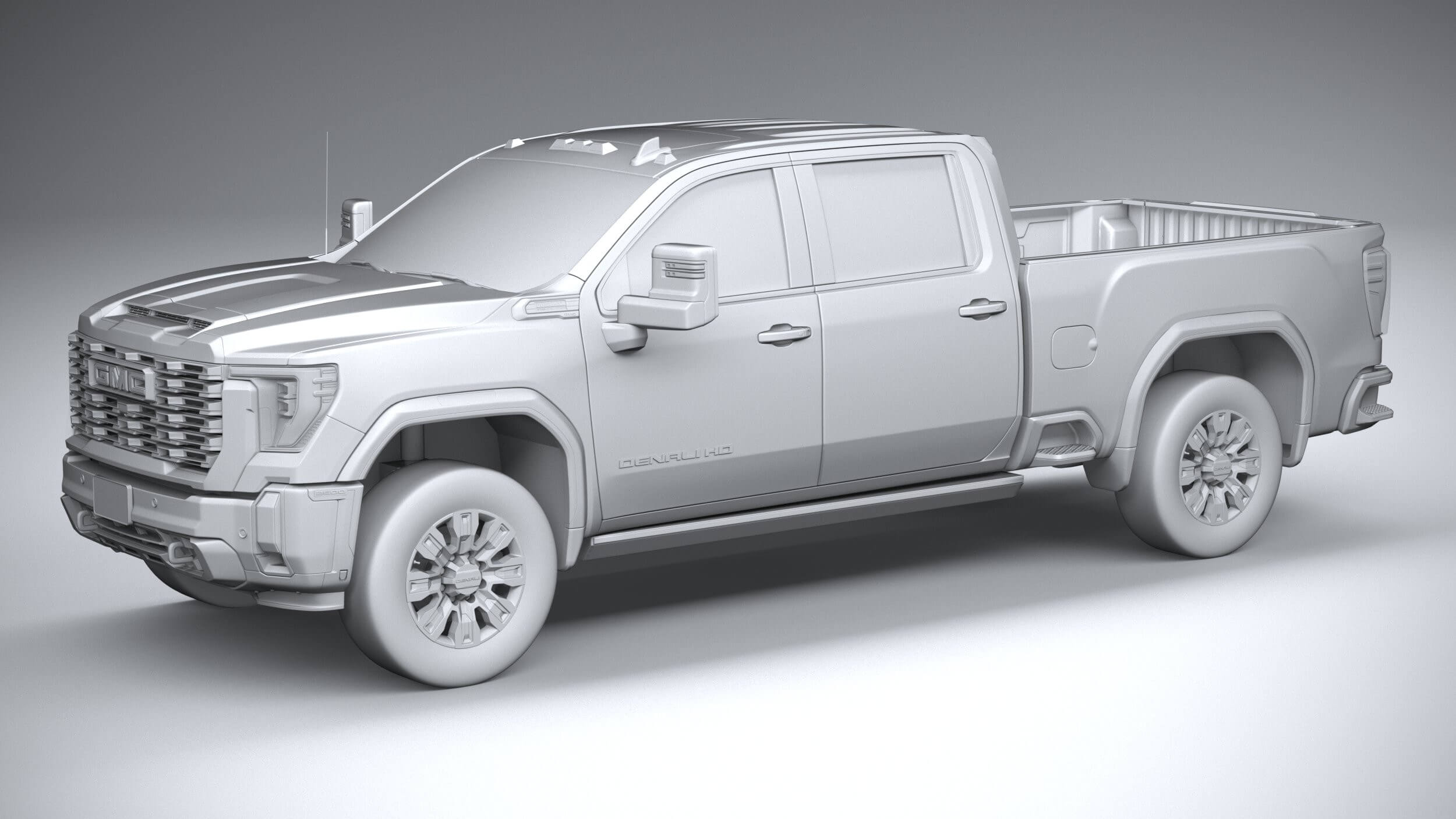 GMC Sierra Denali HD 2024 - 3D Model by SQUIR