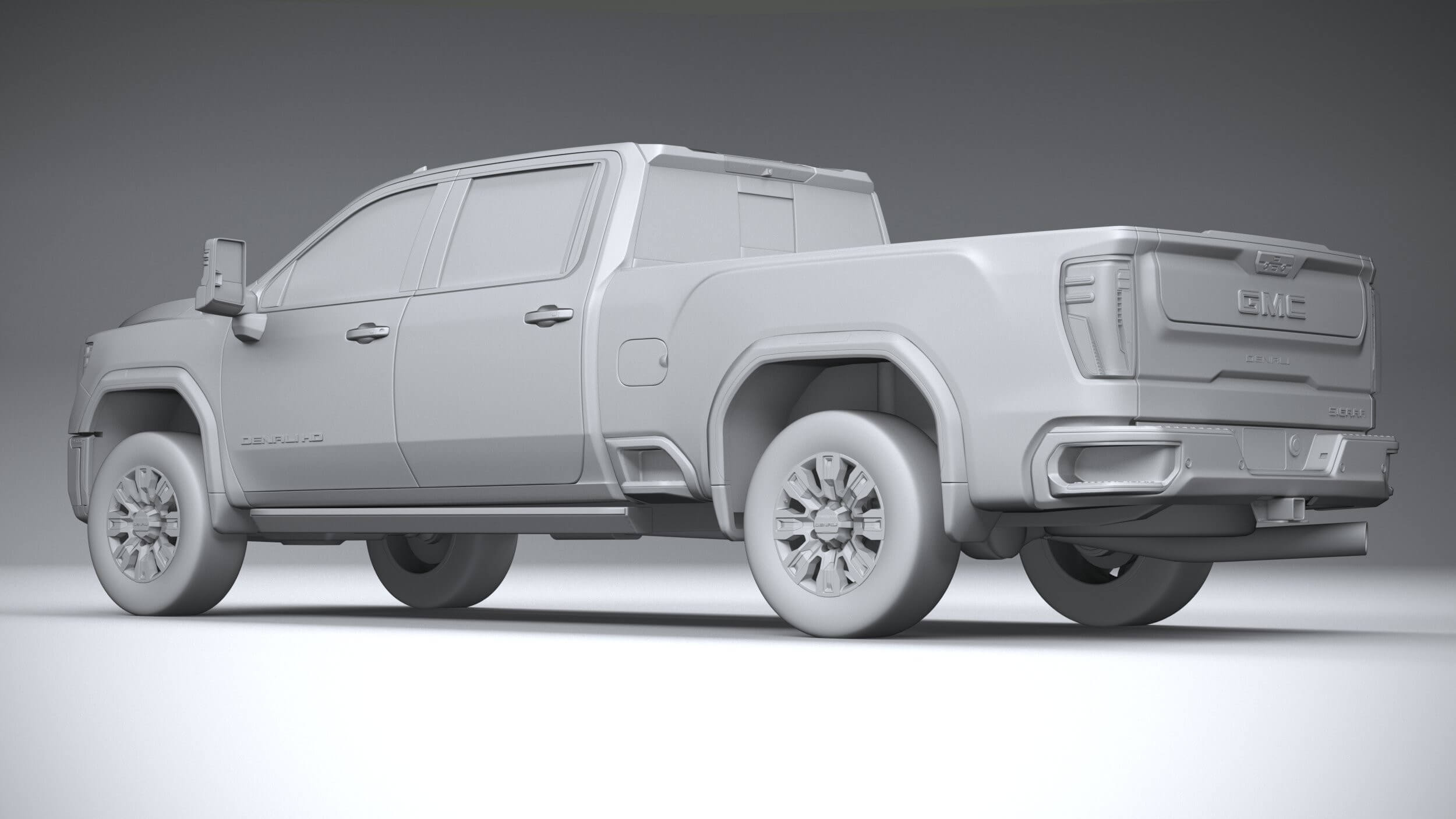 GMC Sierra Denali HD 2024 - 3D Model by SQUIR