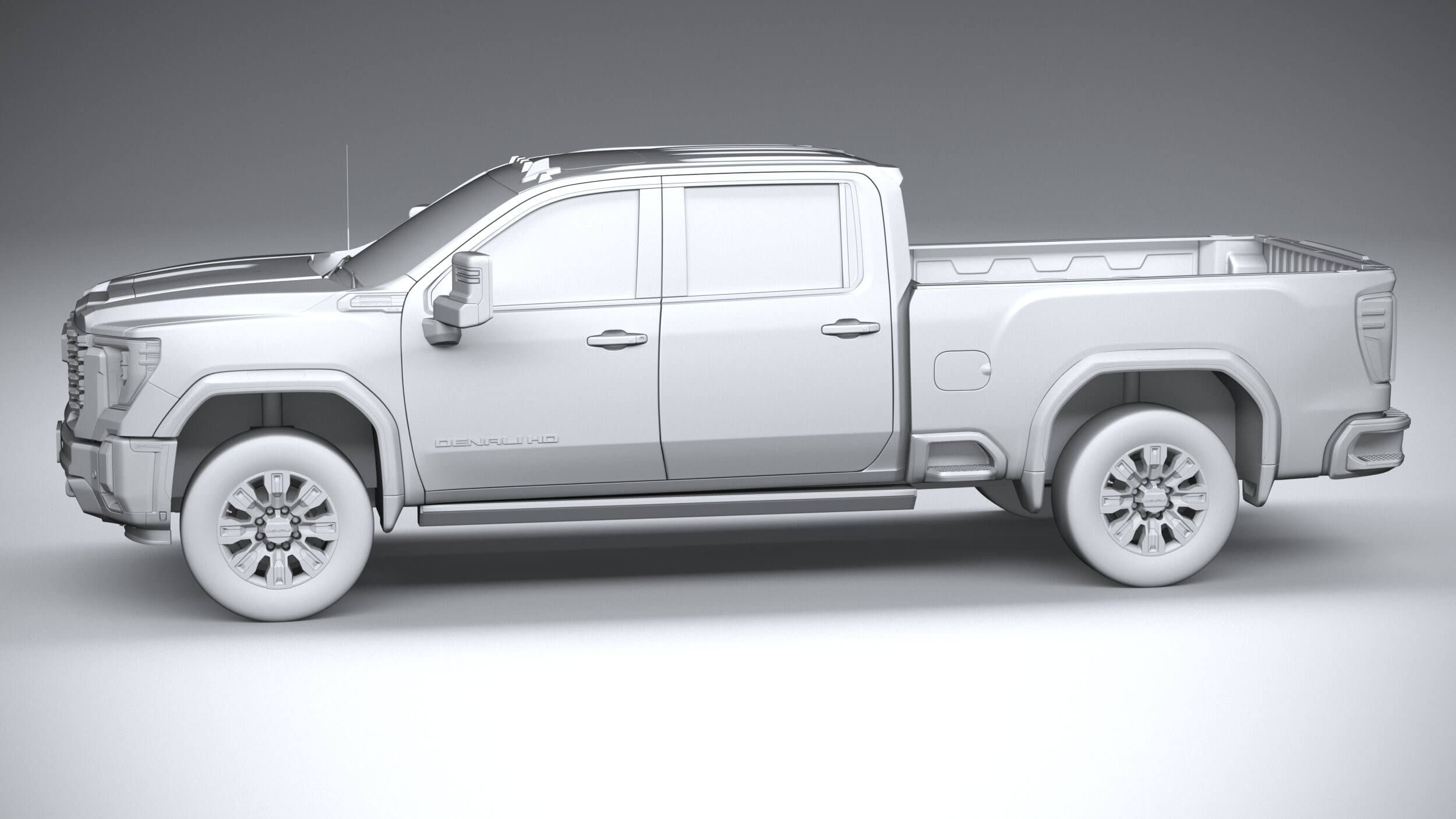 GMC Sierra Denali HD 2024 - 3D Model by SQUIR
