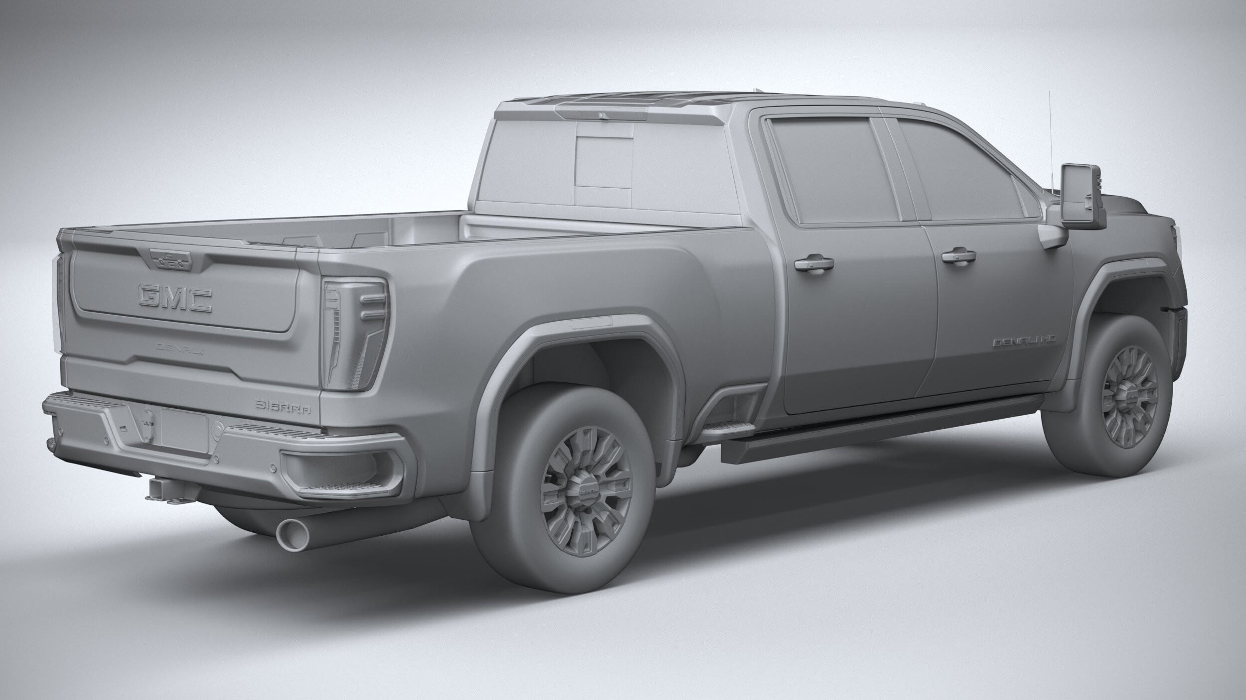 GMC Sierra Denali HD 2024 - 3D Model by SQUIR
