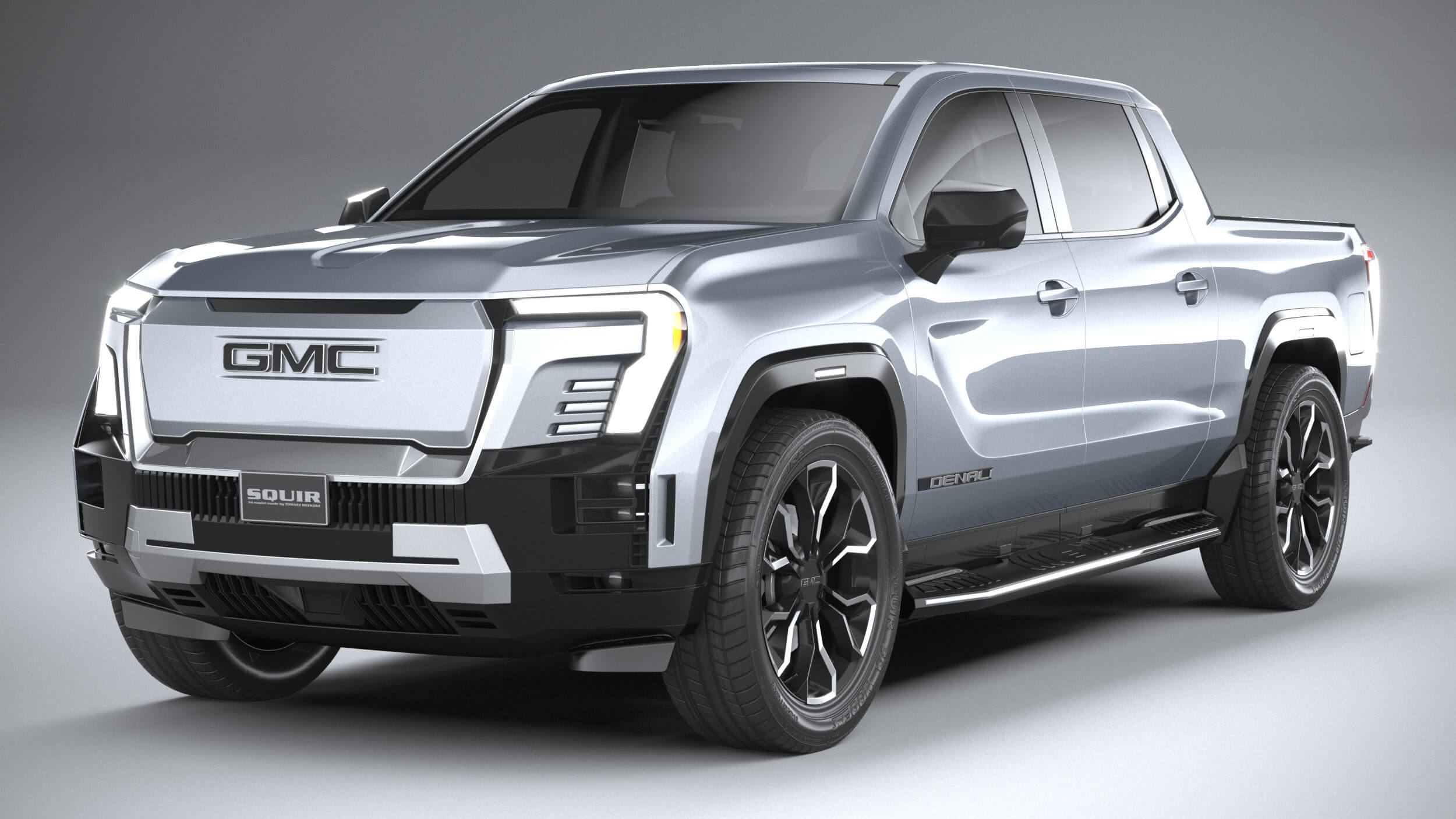 GMC Sierra EV 2024 - 3D Model by SQUIR