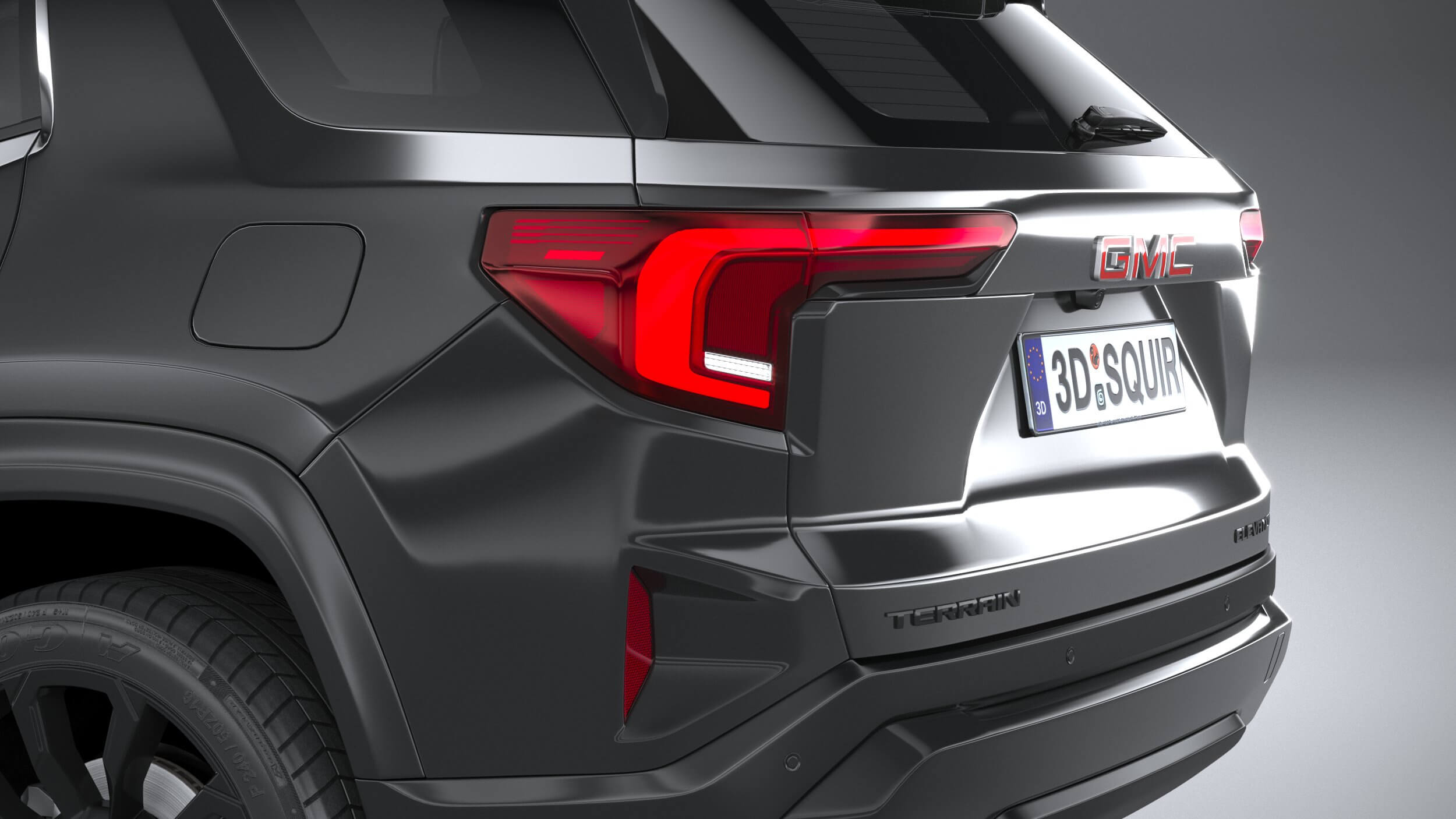 GMC Terrain 2025 - 3D Model by SQUIR