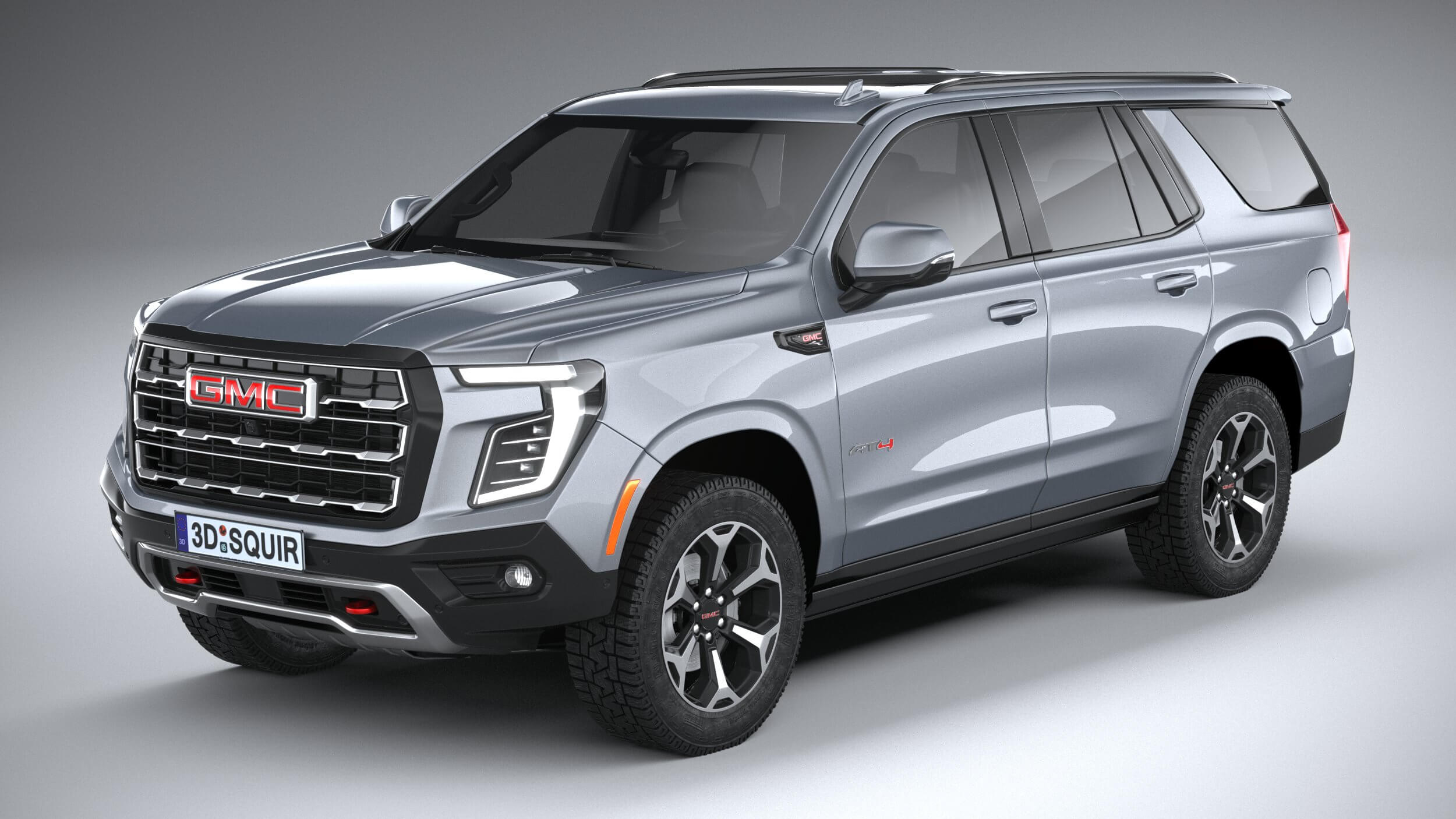 GMC Yukon AT4 2025 - 3D Model by SQUIR