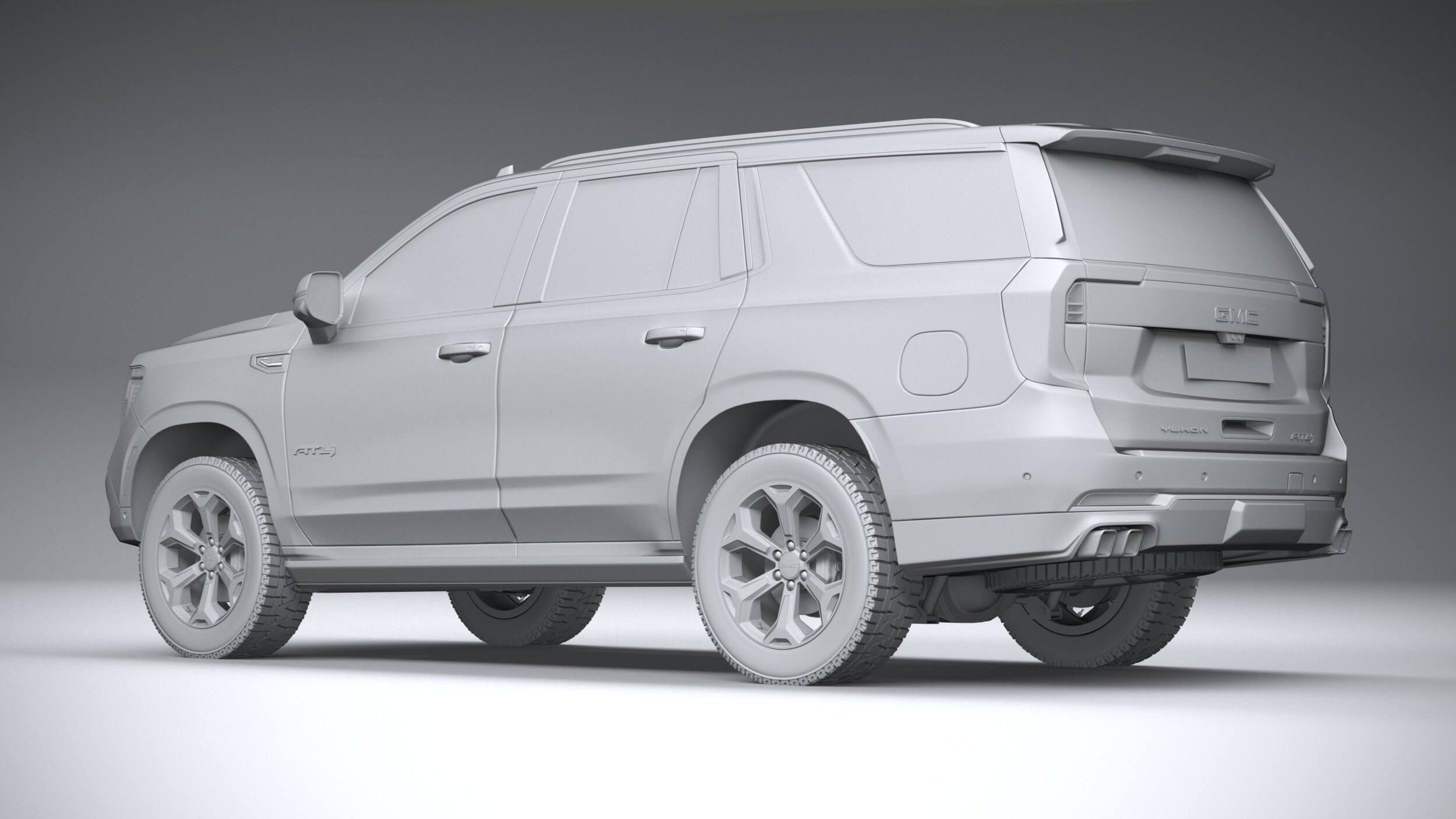 GMC Yukon AT4 2025 - 3D Model by SQUIR